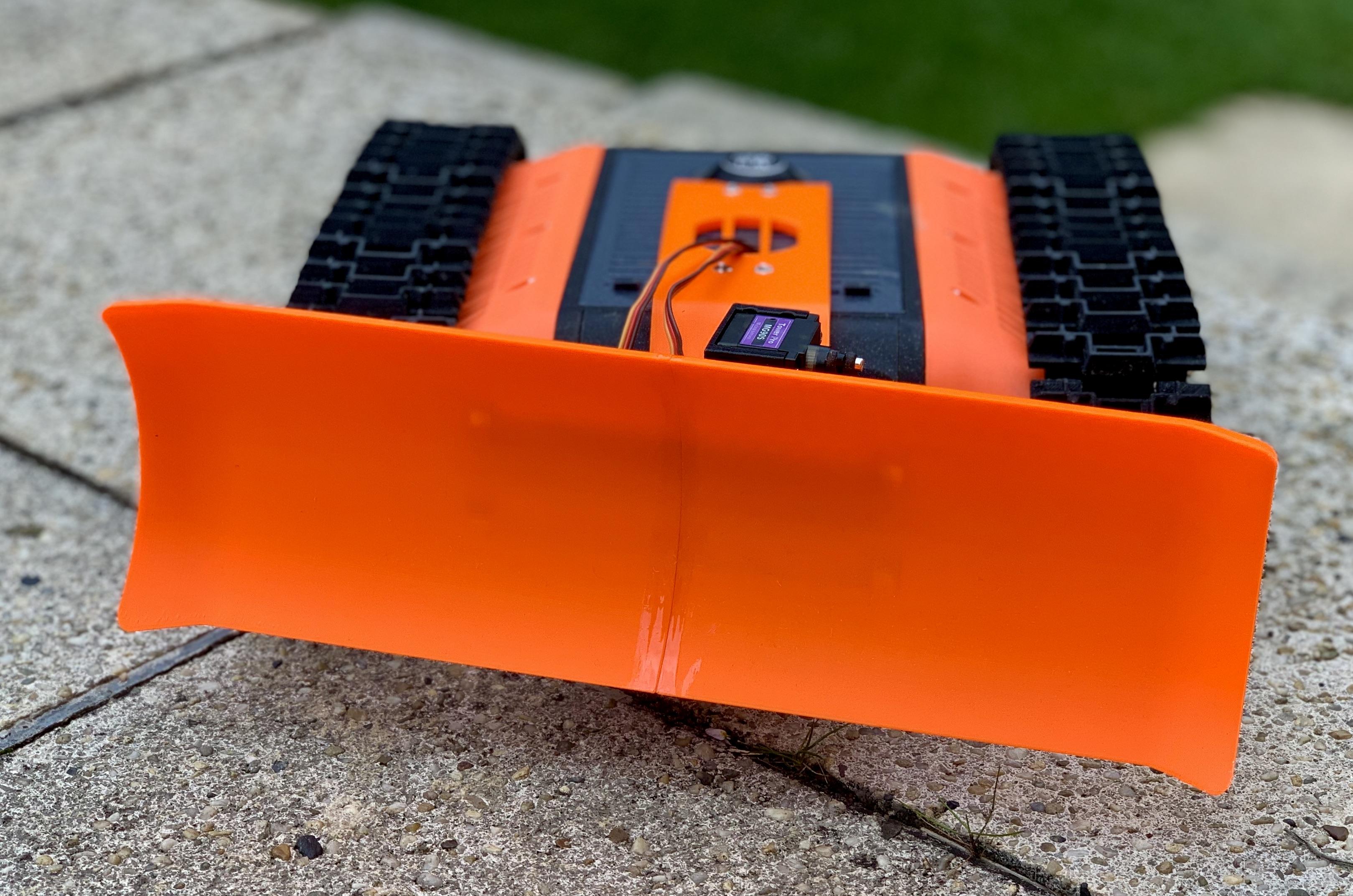 Snow Plow for the FPV Rover : 8 Steps (with Pictures) - Instructables