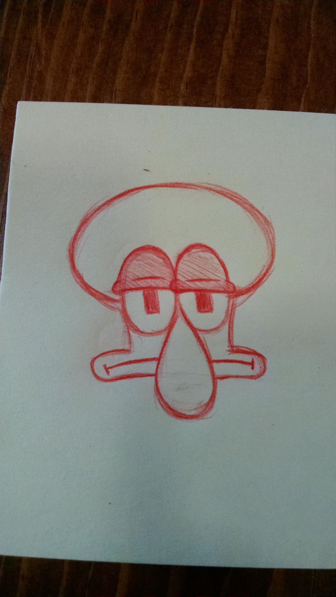 How to Draw Squidward : 14 Steps - Instructables