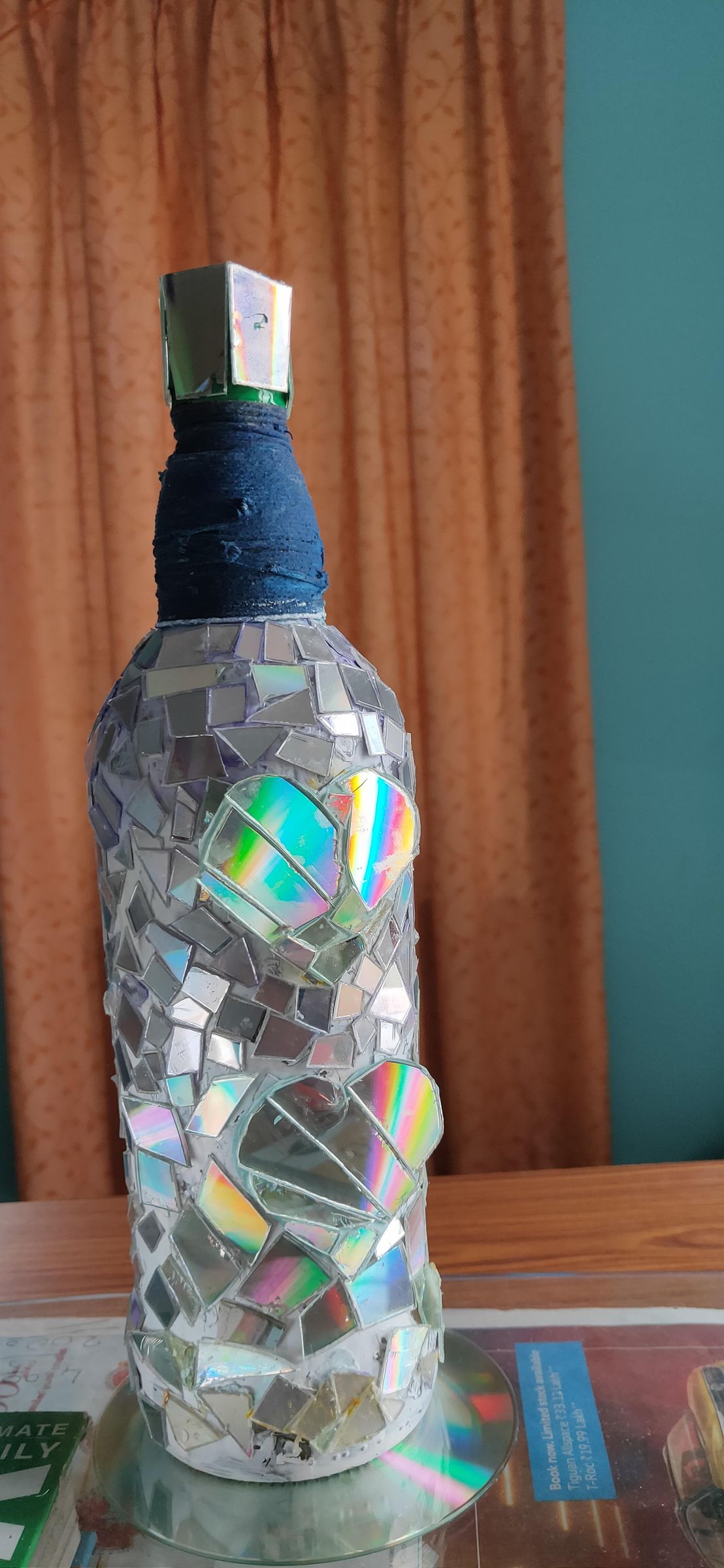 Rainbow Shining Bottle Art : 5 Steps (with Pictures) - Instructables