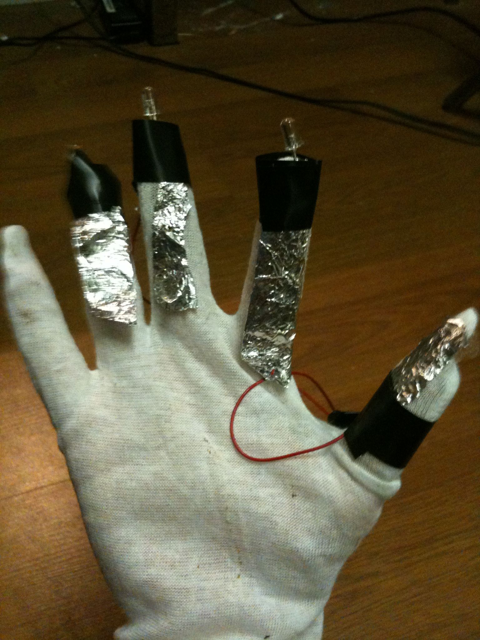 Cyborg Light Painting Gloves! (an Easy LED Switch) : 6 Steps ...