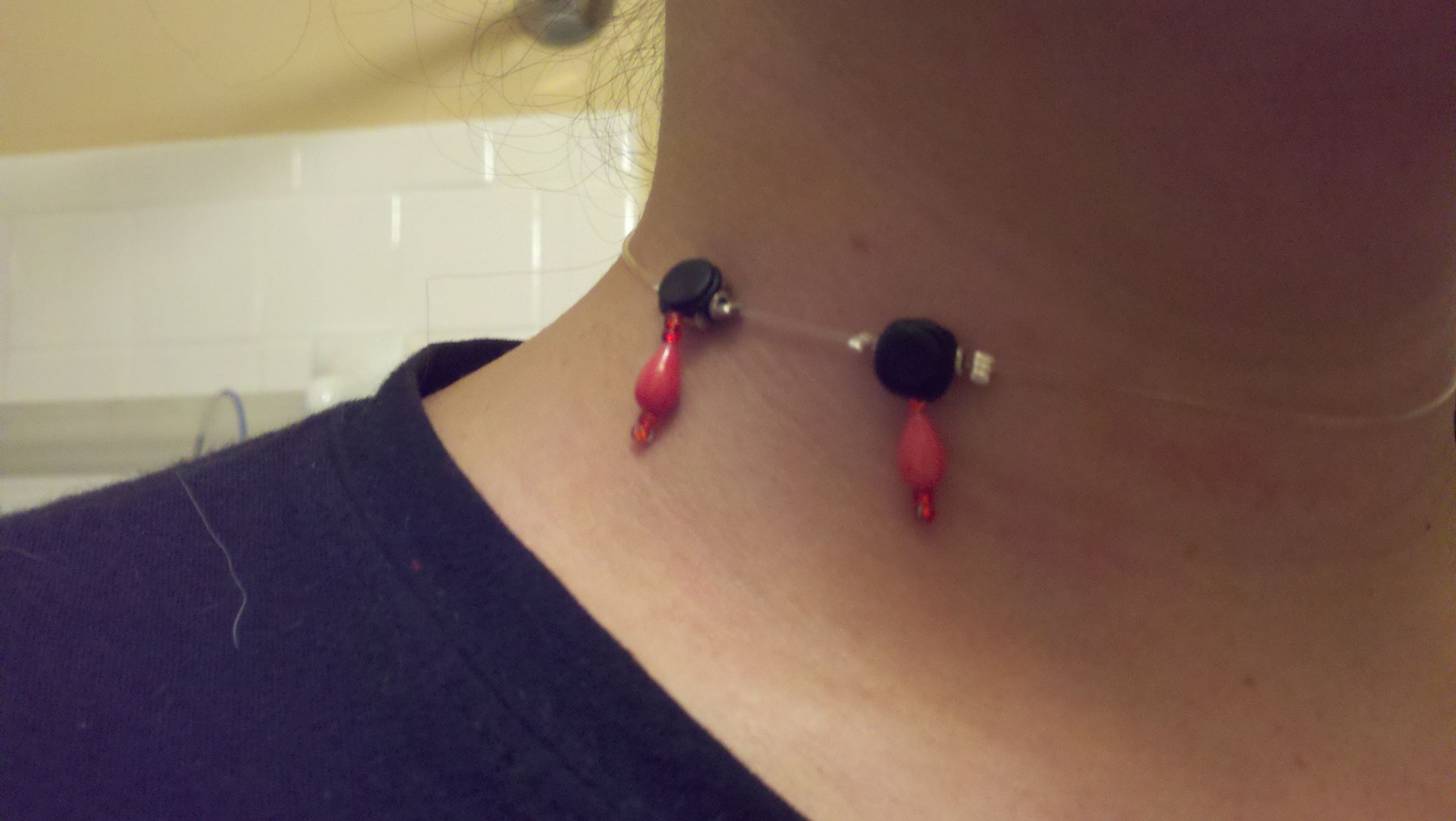 Vampire Bite Piercings