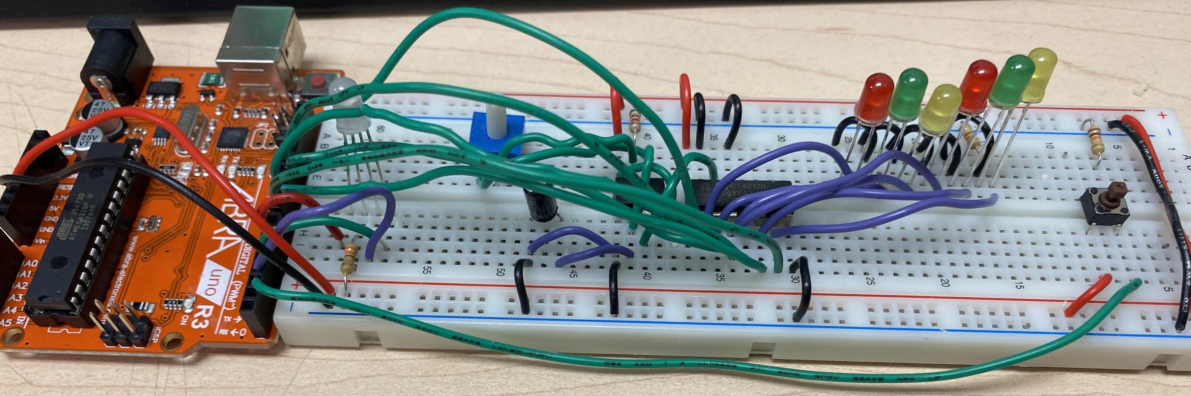 LED Chaser Game : 5 Steps - Instructables