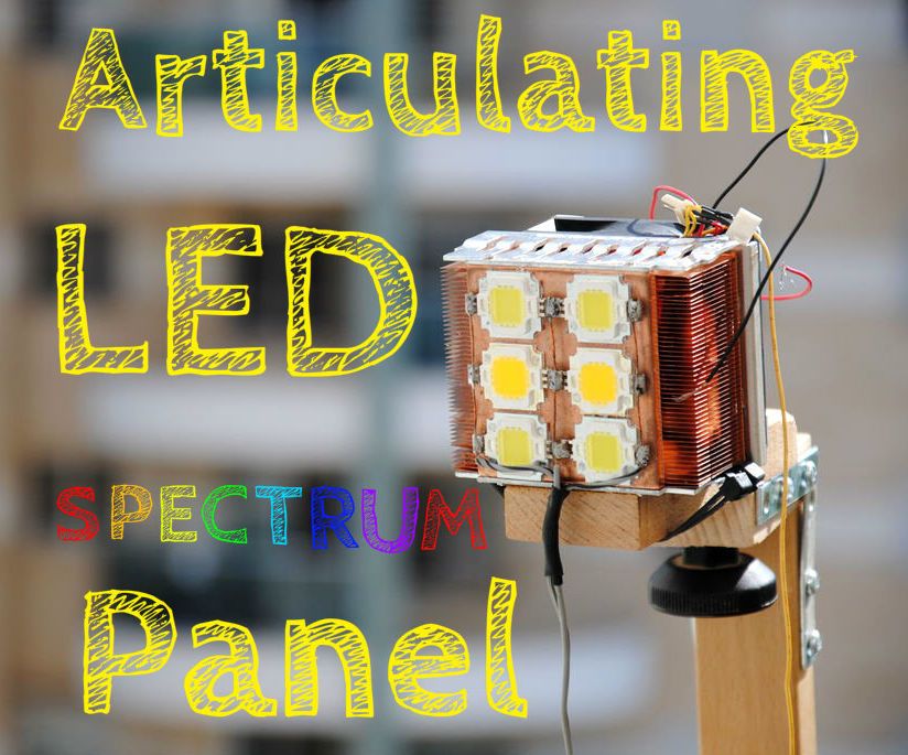 Articulating 70W Spectrum-Balanced LED Panel : 10 Steps (with Pictures ...