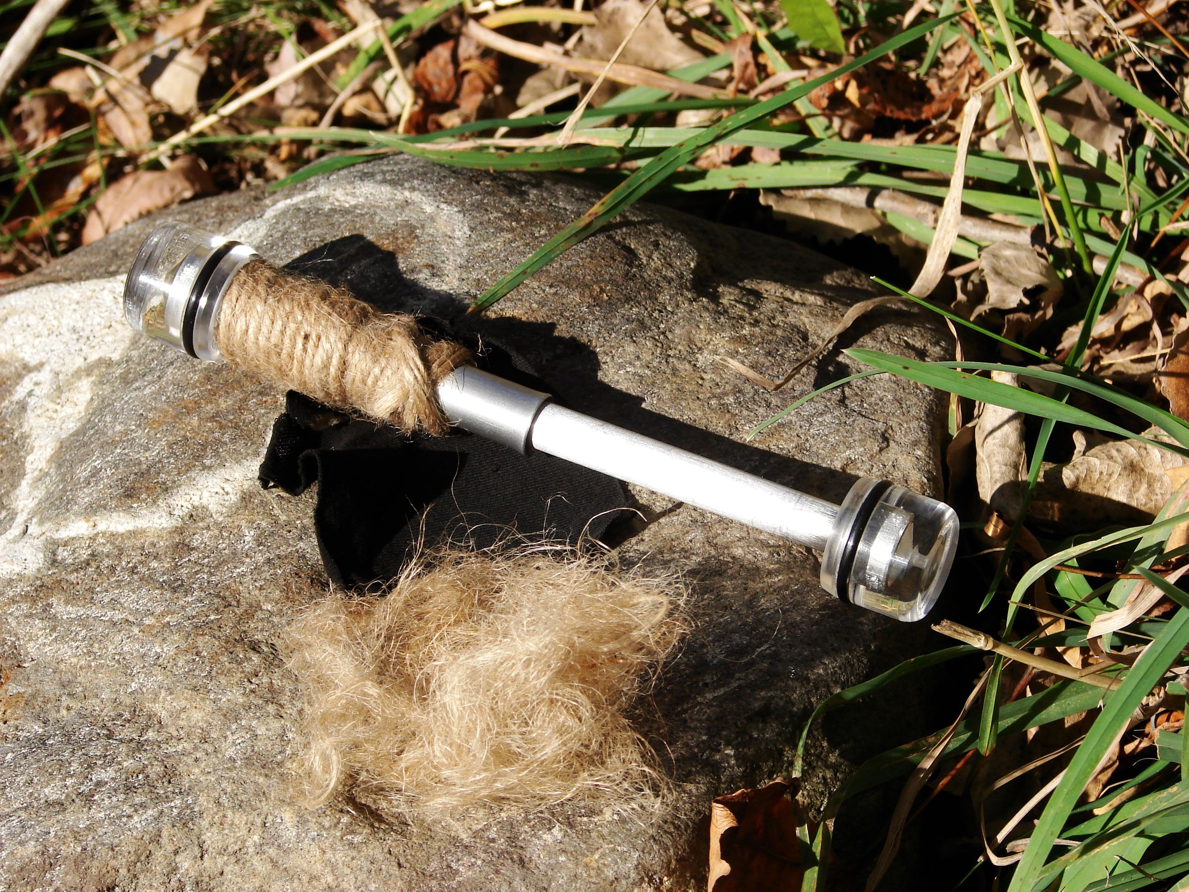 Instructions on How to Make Charcloth for Firemaking Using Flint+steel ...
