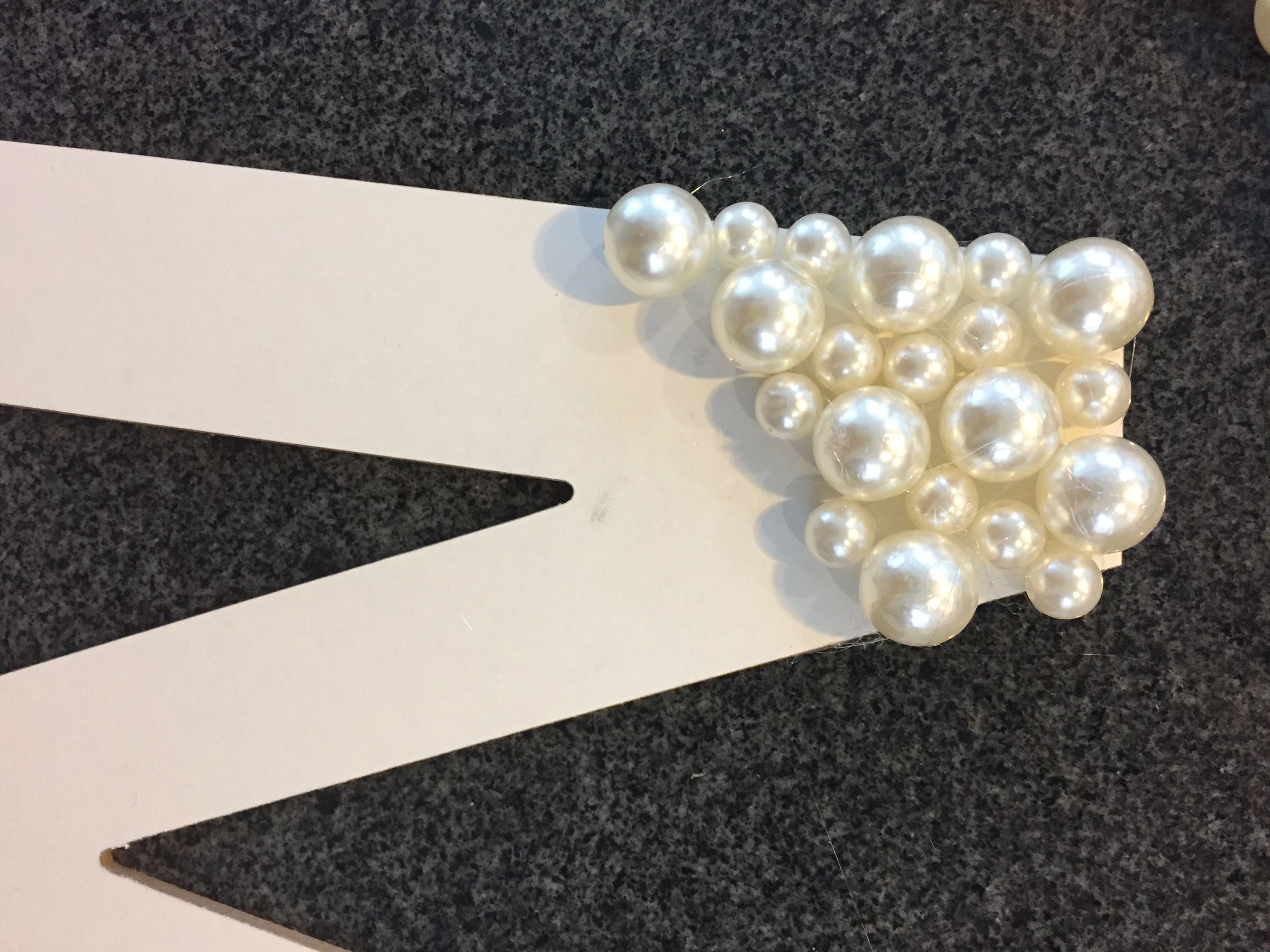 Pearl Decorated Letter : 6 Steps (with Pictures) - Instructables