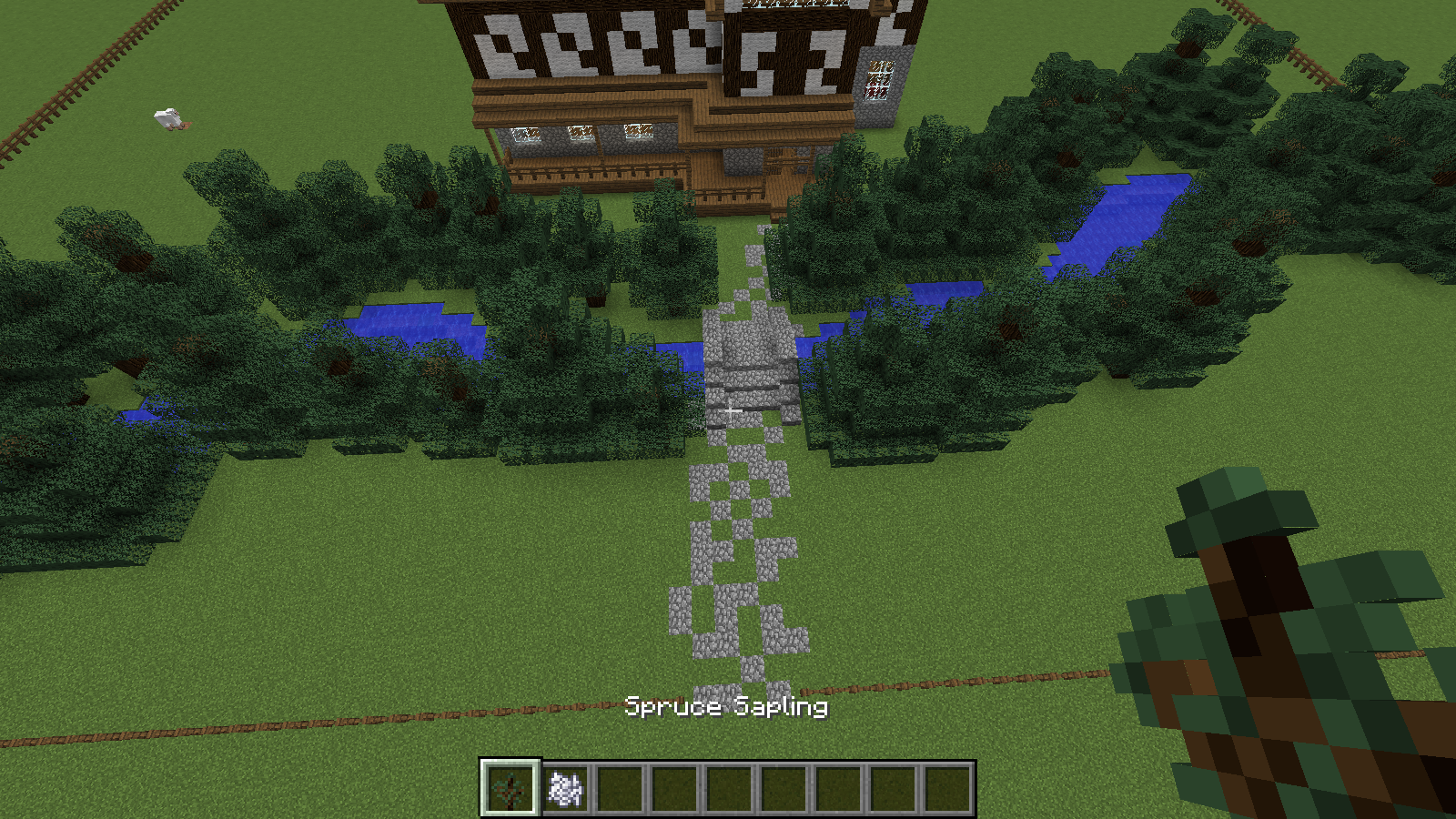 Half-Timbered Minecraft House : 5 Steps - Instructables