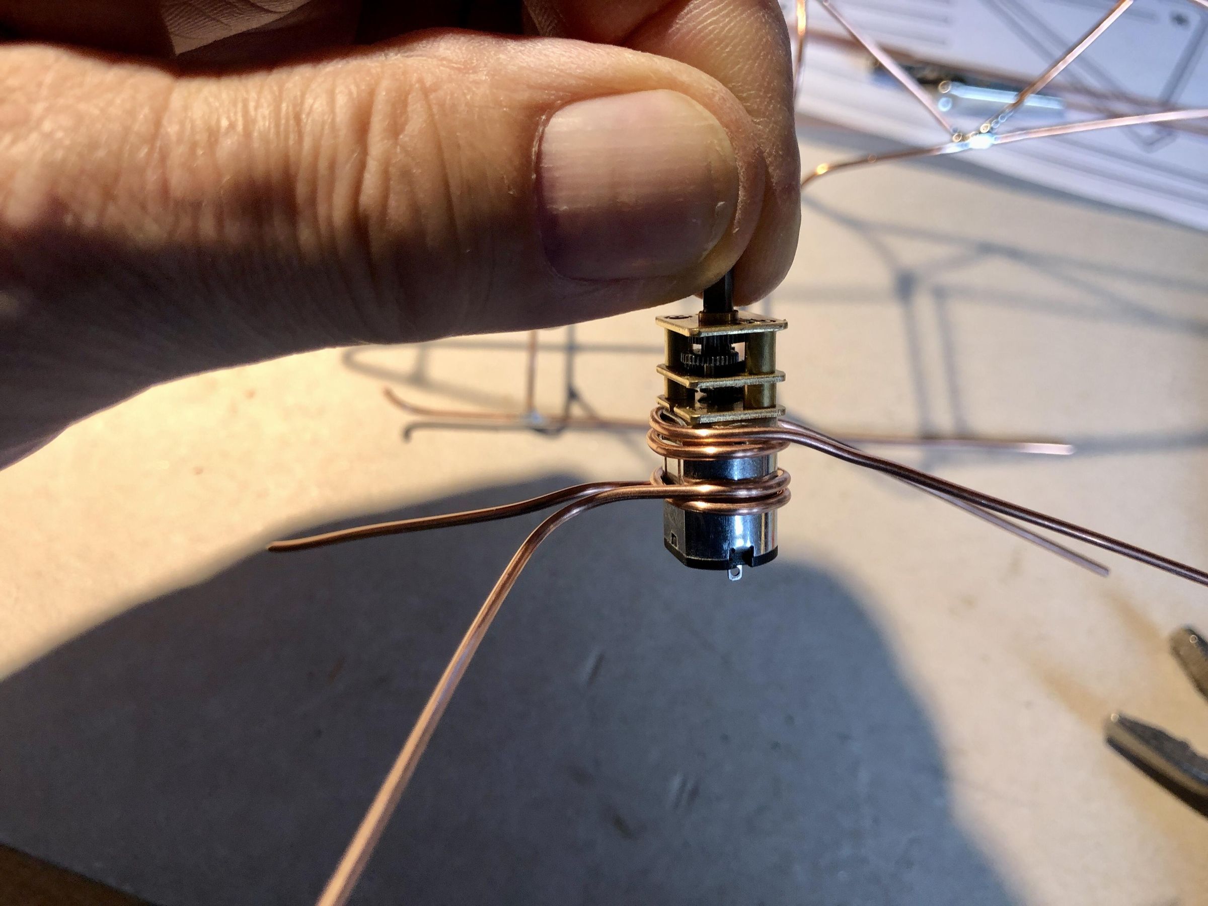 Helicopter - Battery/Solar - Wire Bending : 11 Steps (with Pictures ...