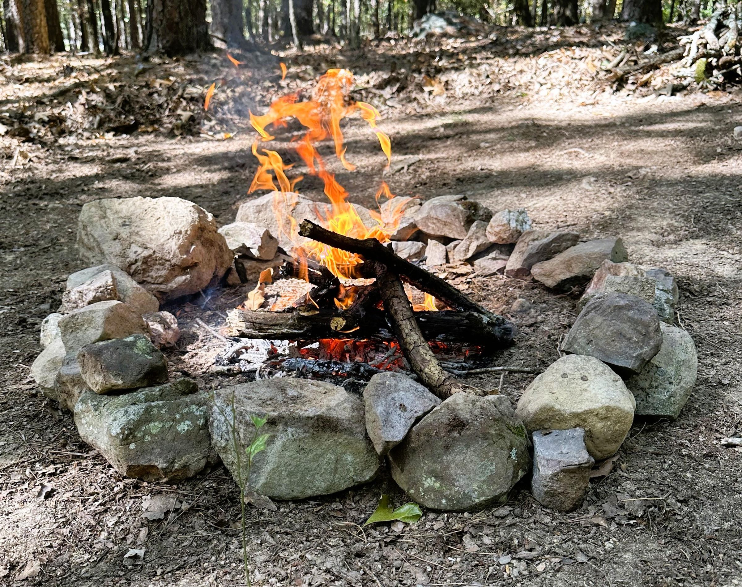 How to Build a Campfire Safely : 6 Steps (with Pictures) - Instructables