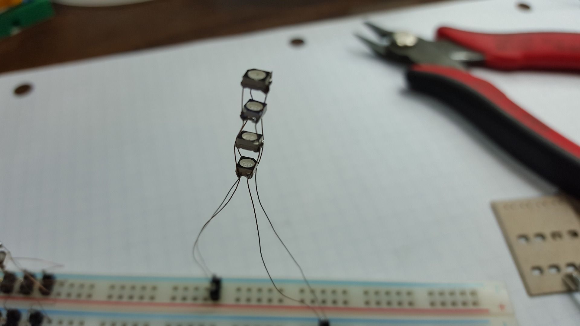 The World's Smallest 4x4x4 RGB LED Cube : 5 Steps (with Pictures ...