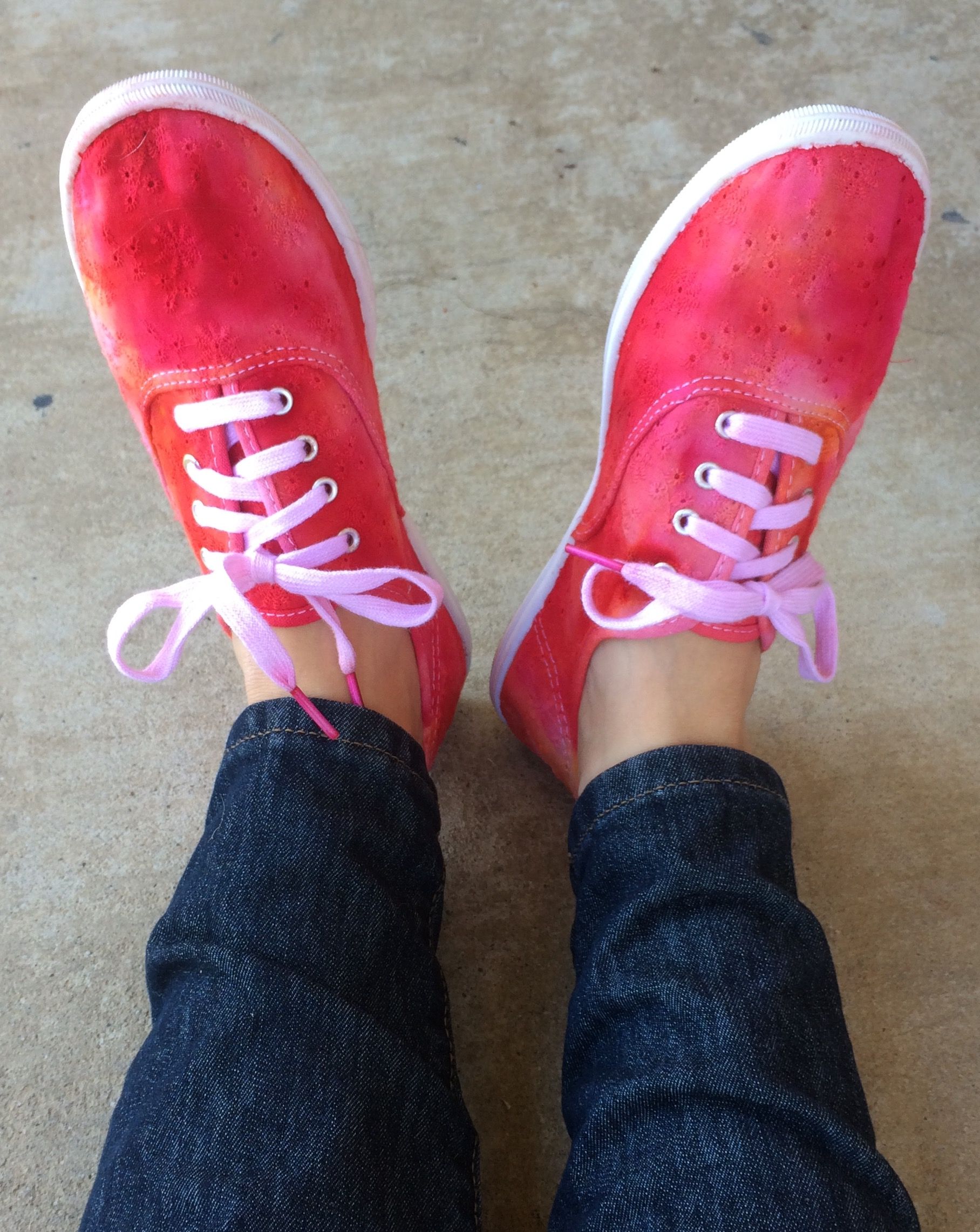 Fun Ice Dyed Shoes : 6 Steps (with Pictures) - Instructables