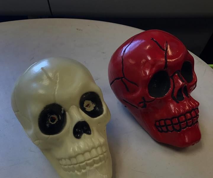 My Halloween Skull Project : 6 Steps - Instructables