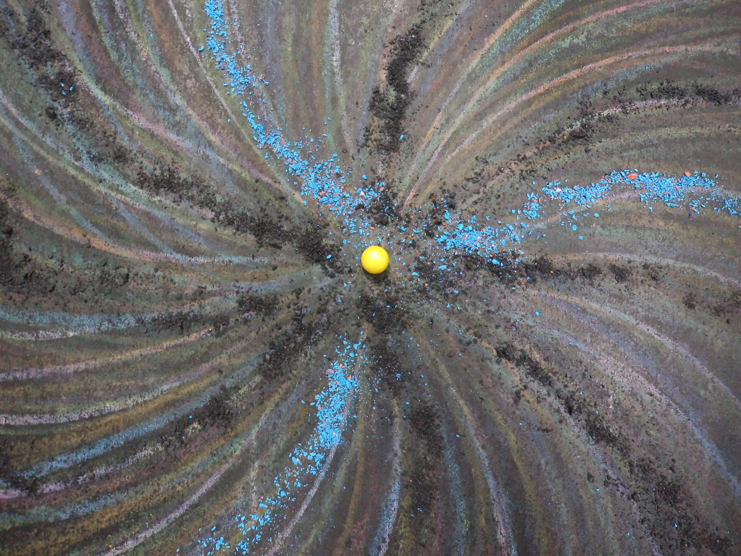 Abstract Crayon Art (Galaxy) : 4 Steps - Instructables