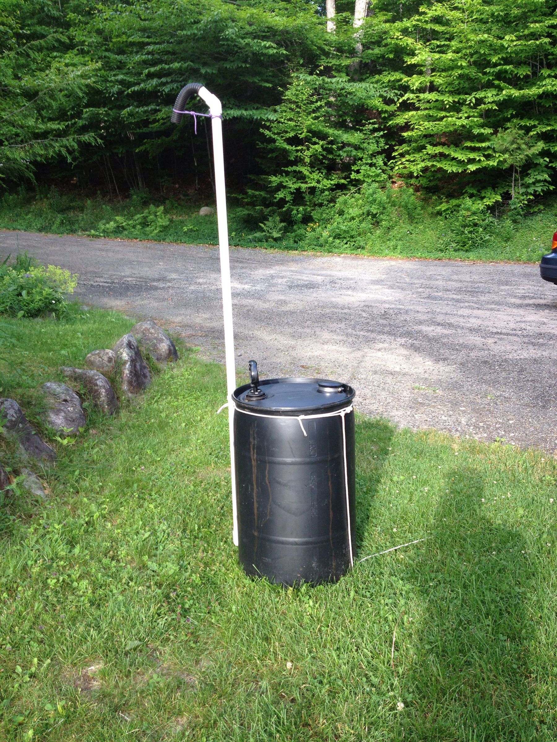 Diy Outdoor Solar Shower