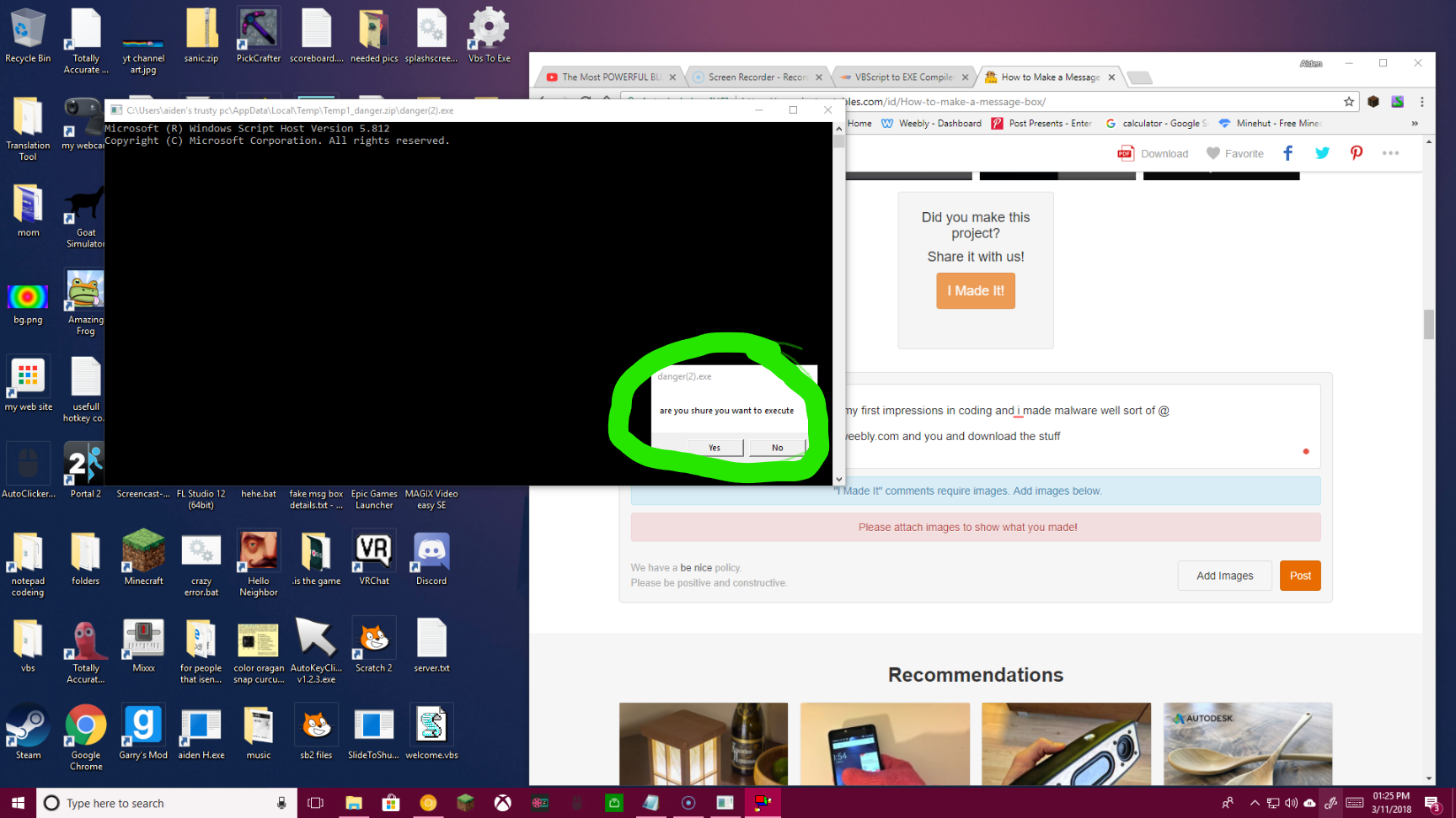 How to Make a Message Box in Notepad : 3 Steps - Instructables
