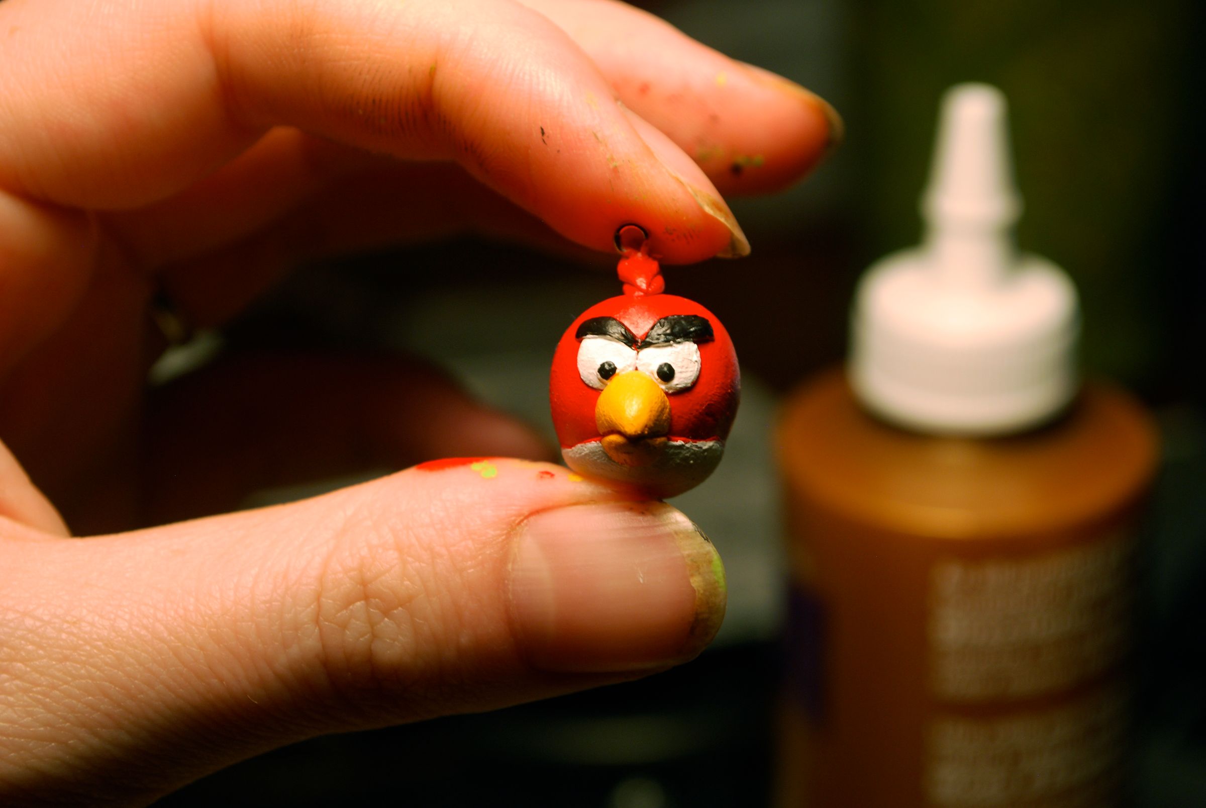 Angry Birds Earrings : 8 Steps (with Pictures) - Instructables