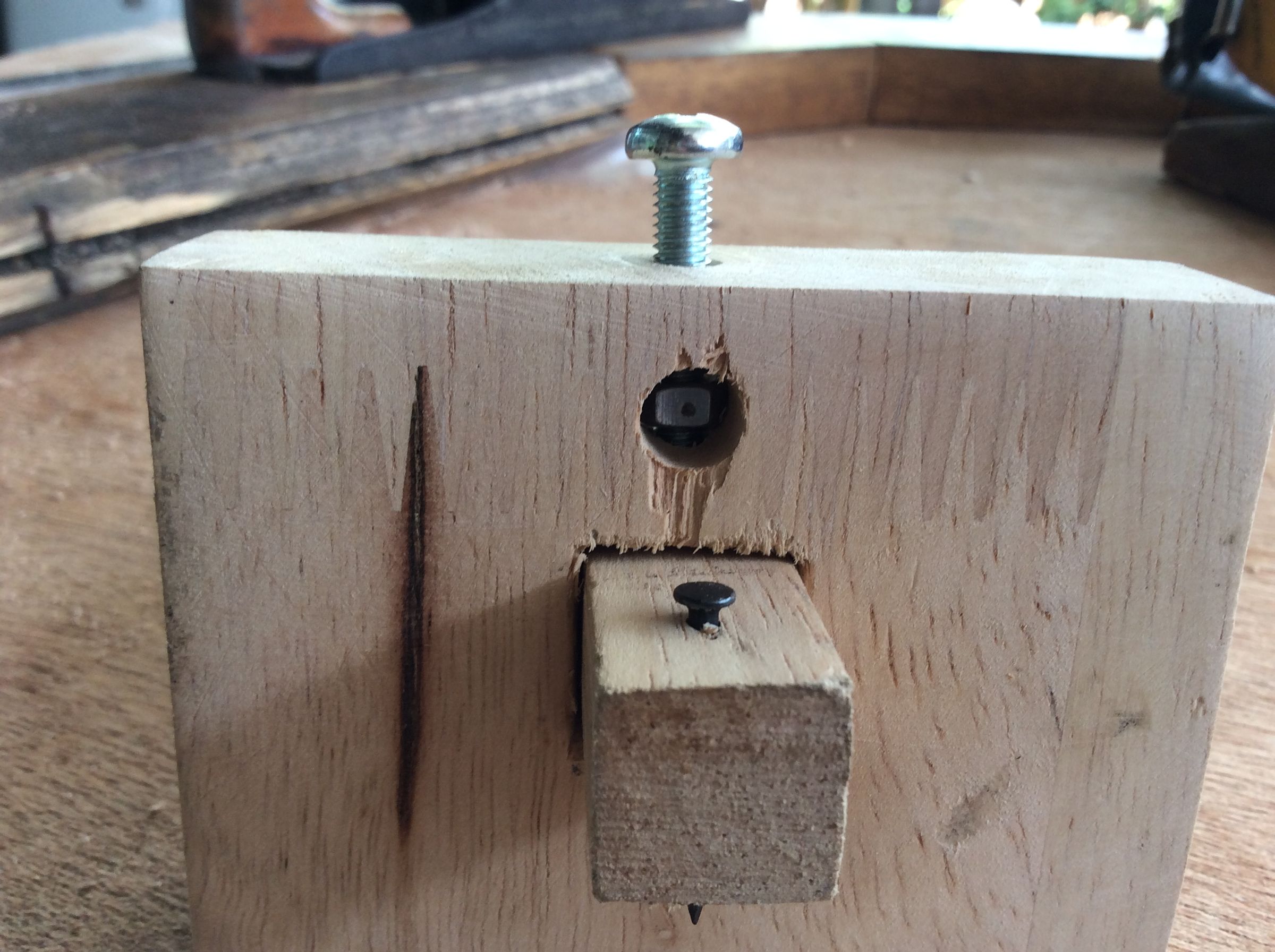 Marking Gauge From Scrap Wood : 7 Steps - Instructables