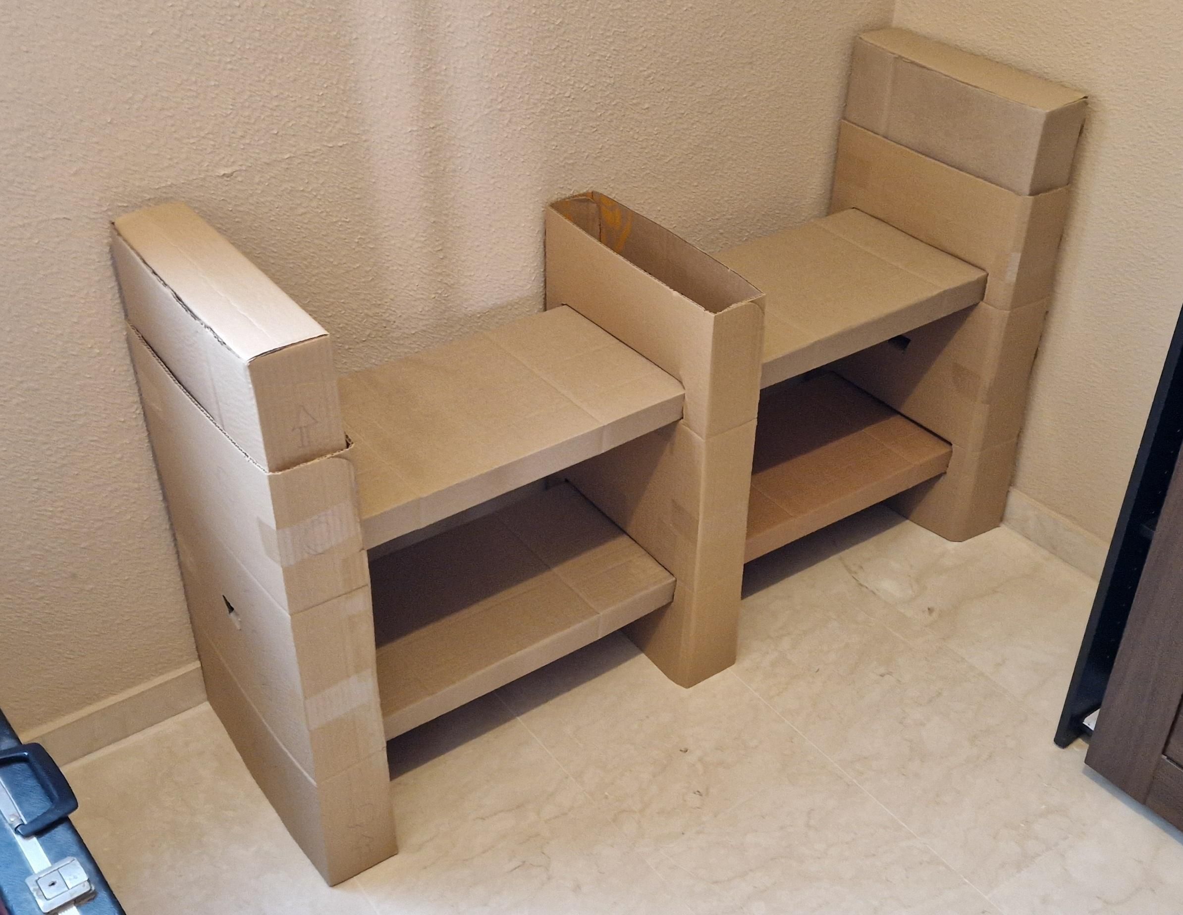 Modular Cardboard Shelves : 3 Steps - Instructables