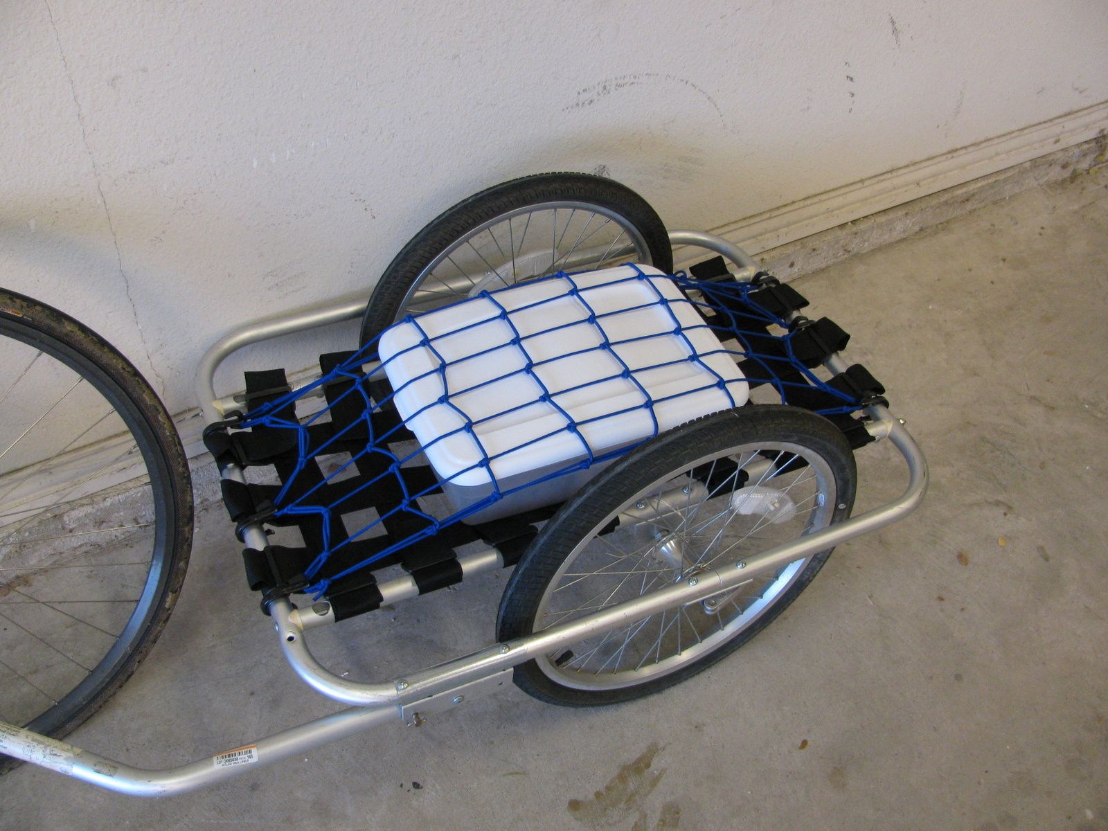 DIY Bicycle Cargo Trailer (from Child/Kid Bike Trailer) : 14 Steps ...