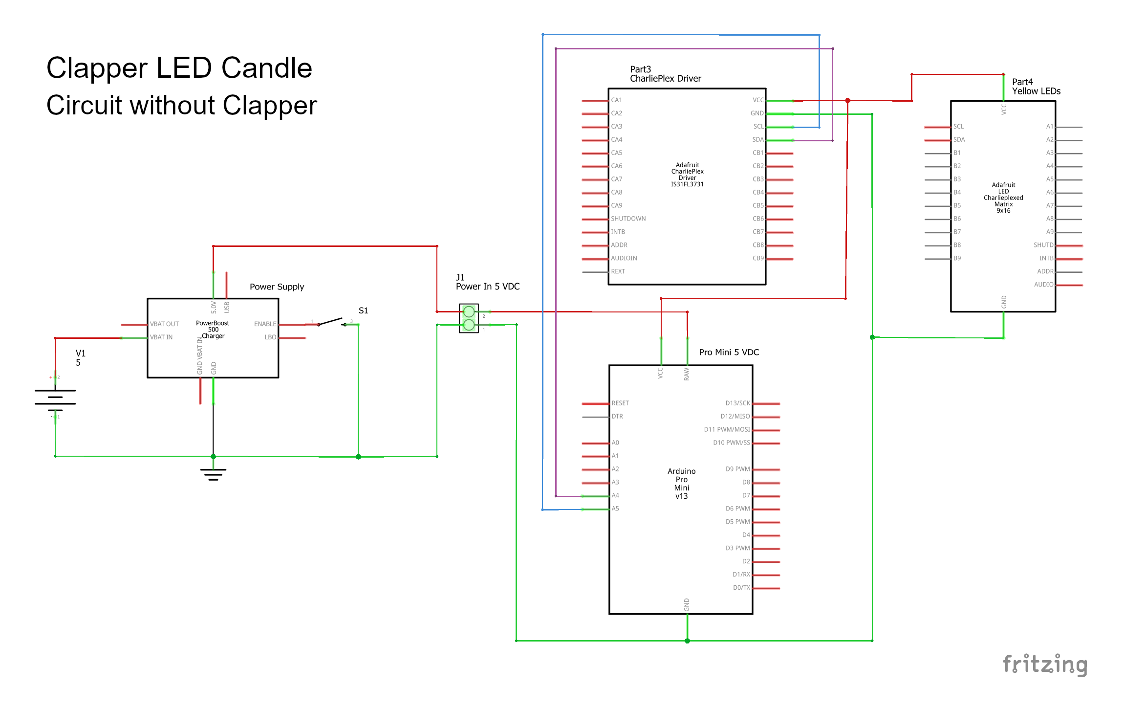 Clapper LED Candle : 7 Steps (with Pictures) - Instructables