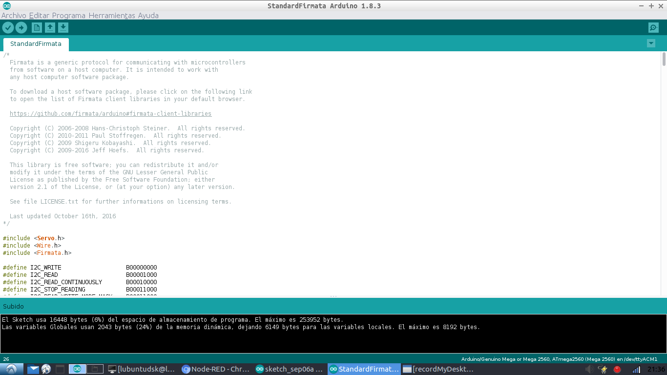 Controlling Arduino From Node-RED With Firmware Firmata IoT# : 7 Steps ...