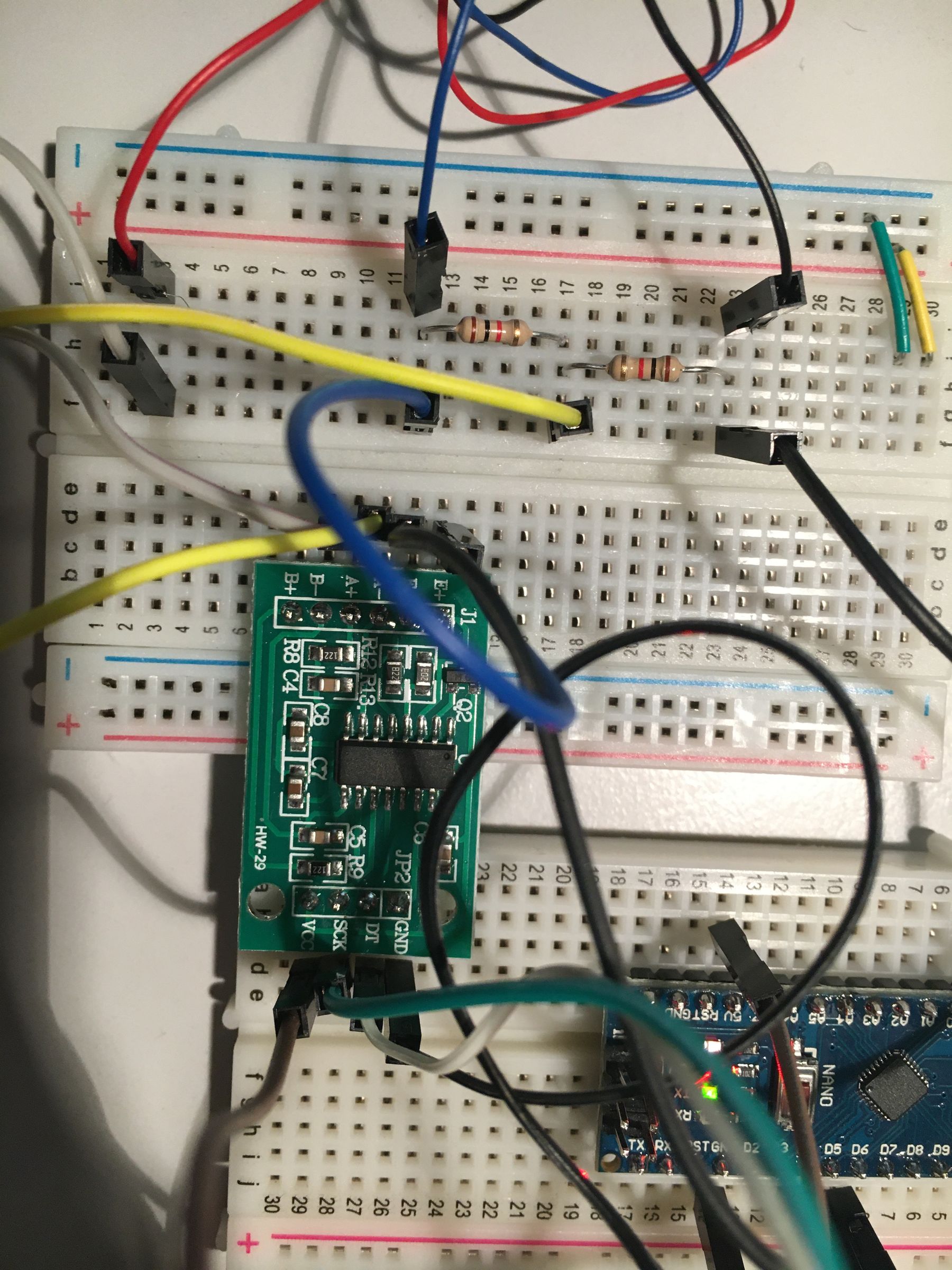 Tutorial to Interface HX711 With Load Cell Straight Bar 50kg : 10 Steps ...