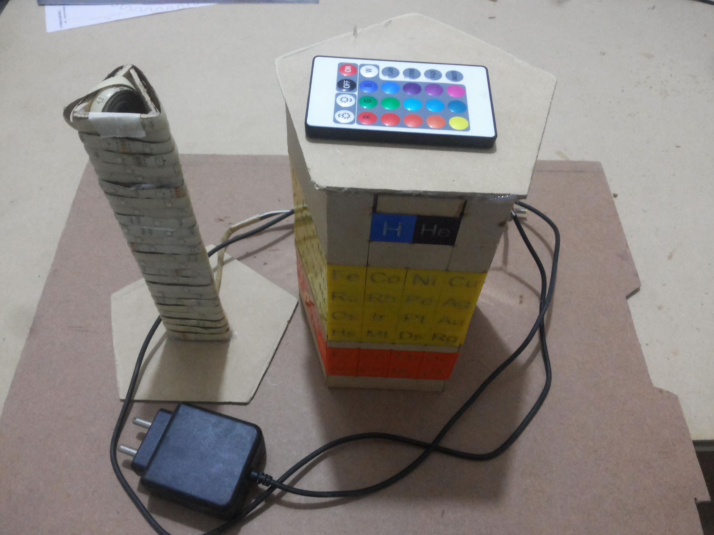 Periodic Table Lamp : 7 Steps (with Pictures) - Instructables