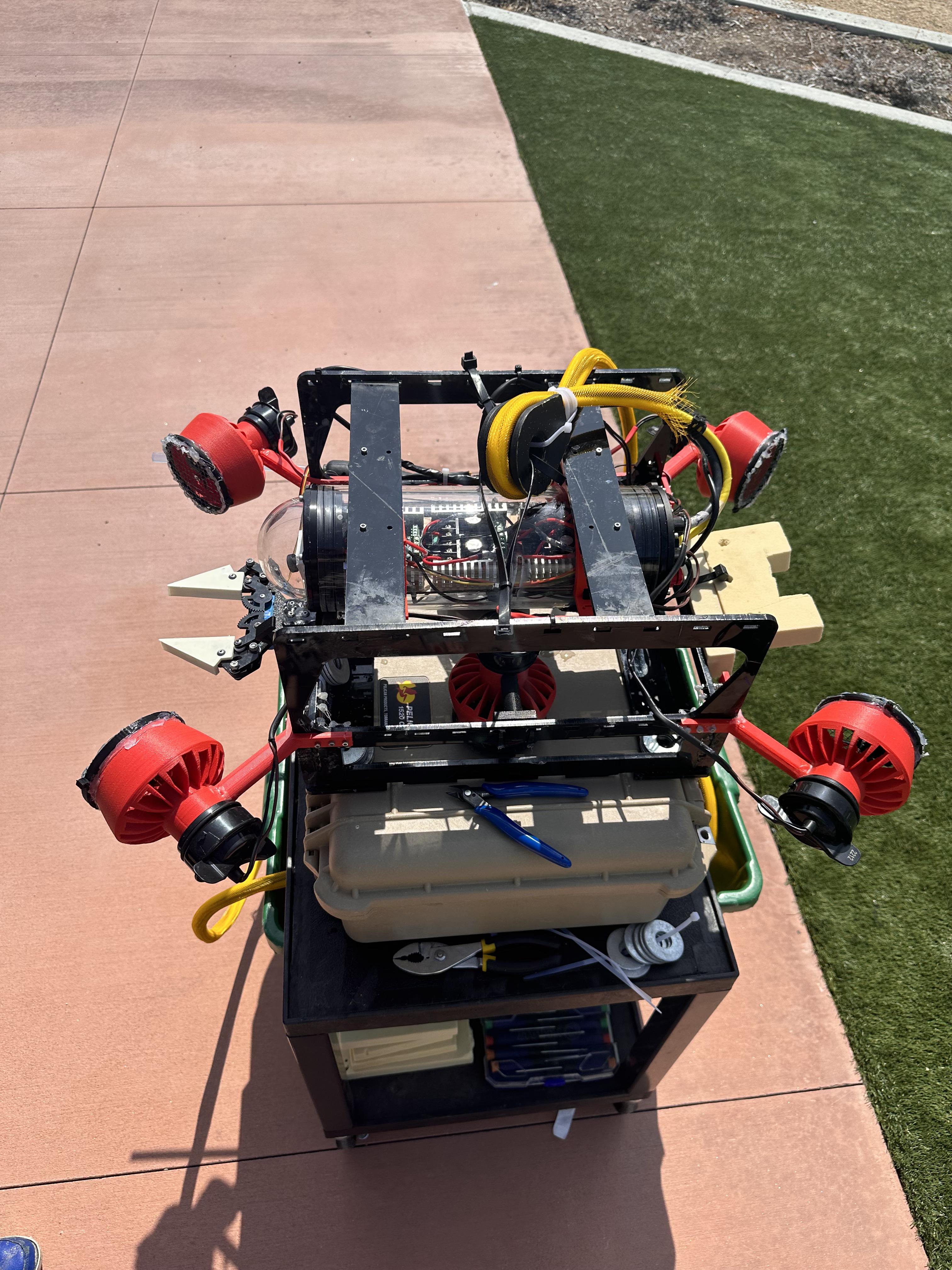 Underwater Remotely Operated Vehicle (rov) Frame for CNC Machining : 4 ...