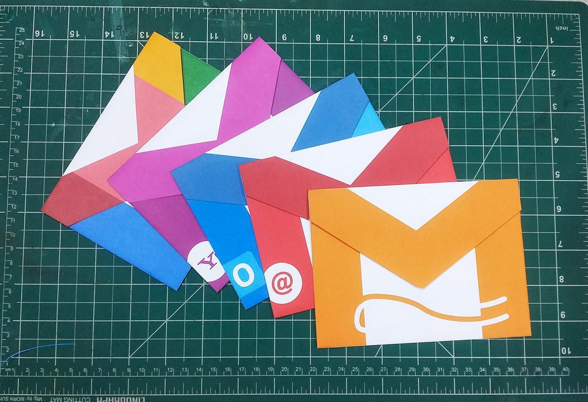 How to Make E-mail Paper Envelope | Gmail : 6 Steps (with Pictures ...