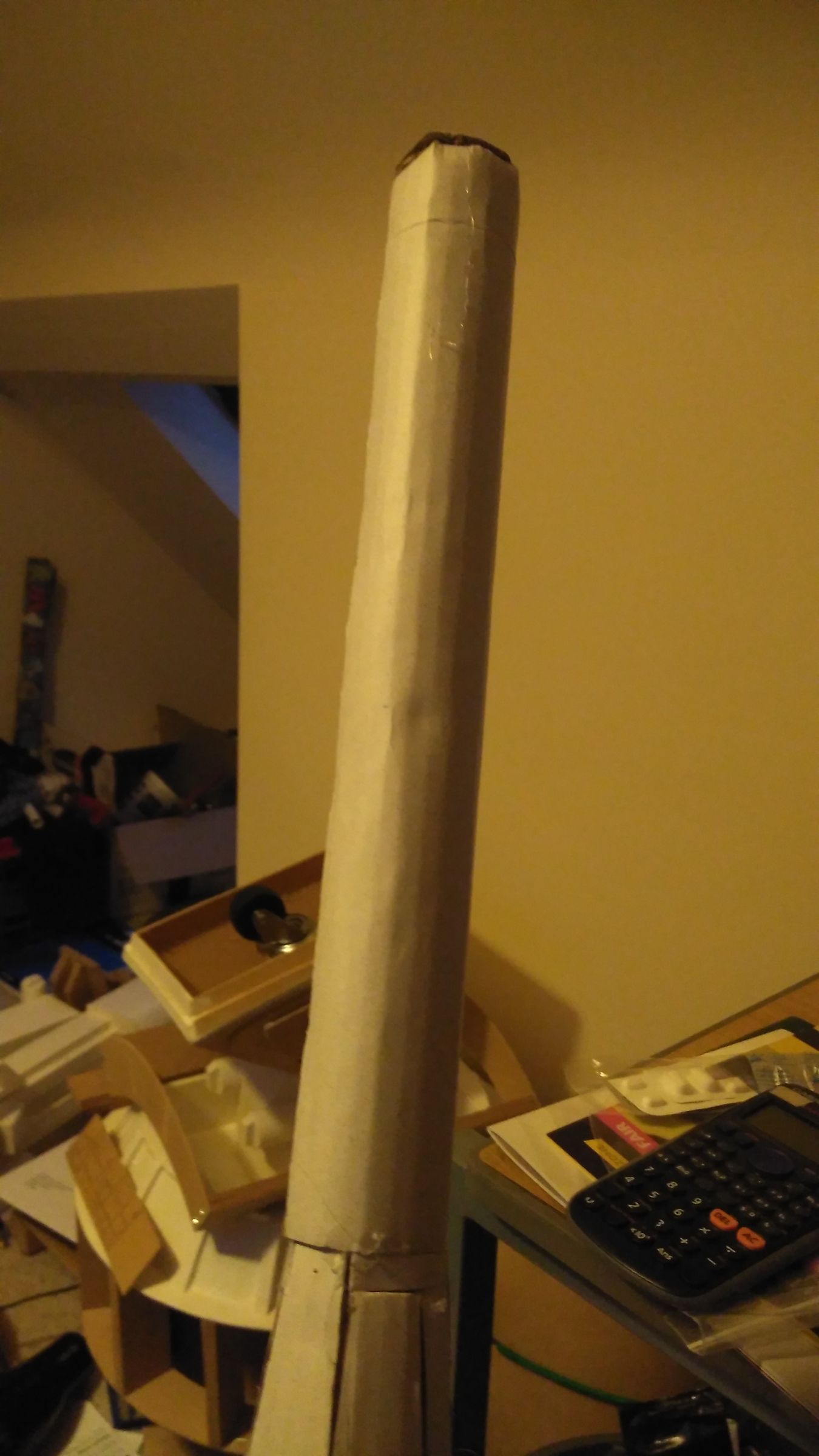 Negan's Bat: From Cardboard : 5 Steps (with Pictures) - Instructables