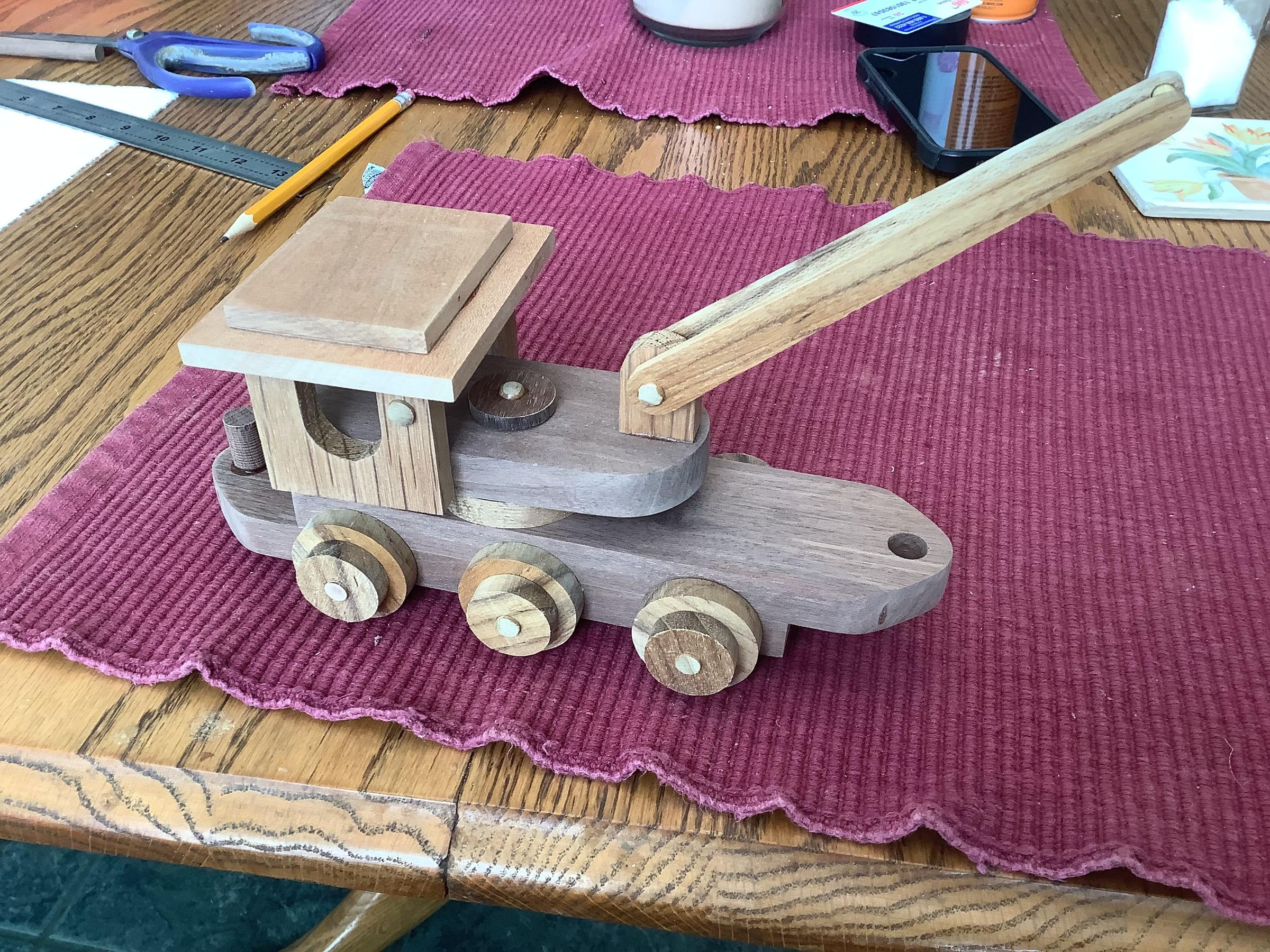Miniature Wooden Train - 7 Car Set : 10 Steps (with Pictures ...