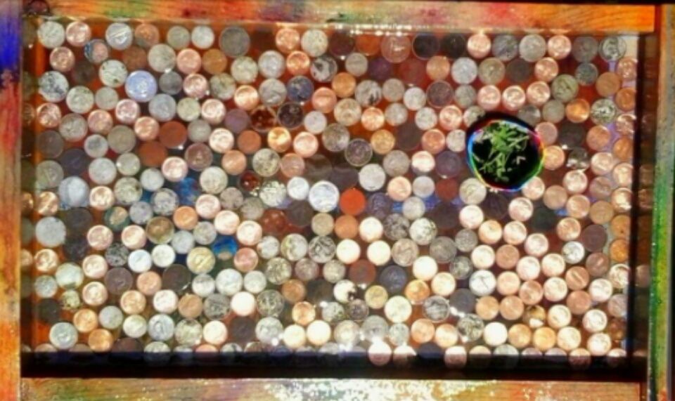 PENNY TABLE : 4 Steps (with Pictures) - Instructables