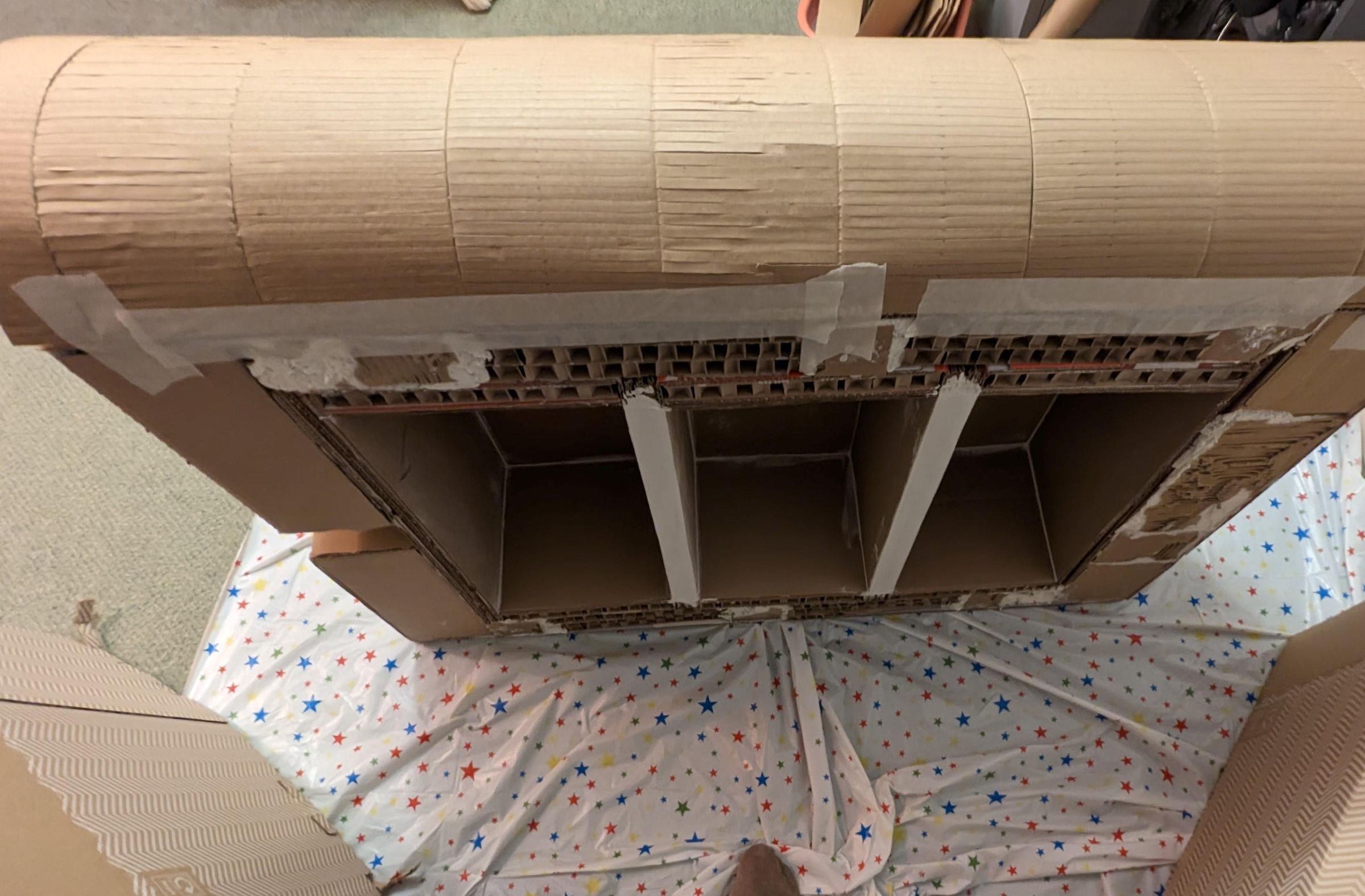 Giant Book- Bookcase (Made Entirely Out of Cardboard) : 14 Steps (with ...