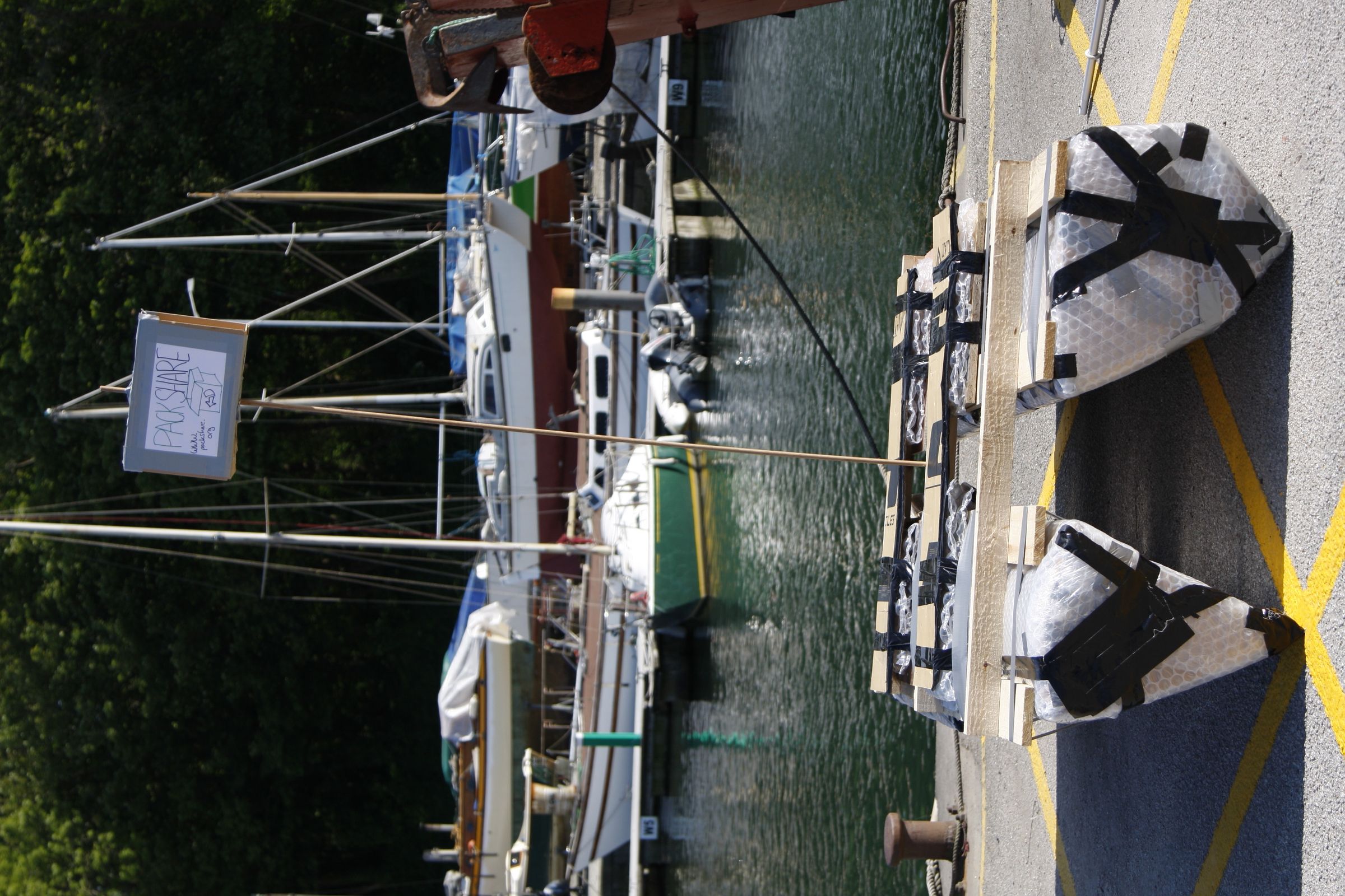 Raft Built From Mail-order Packaging : 5 Steps (with Pictures ...