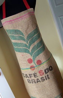 Sew a Unique Coffee Bag Apron : 10 Steps (with Pictures) - Instructables