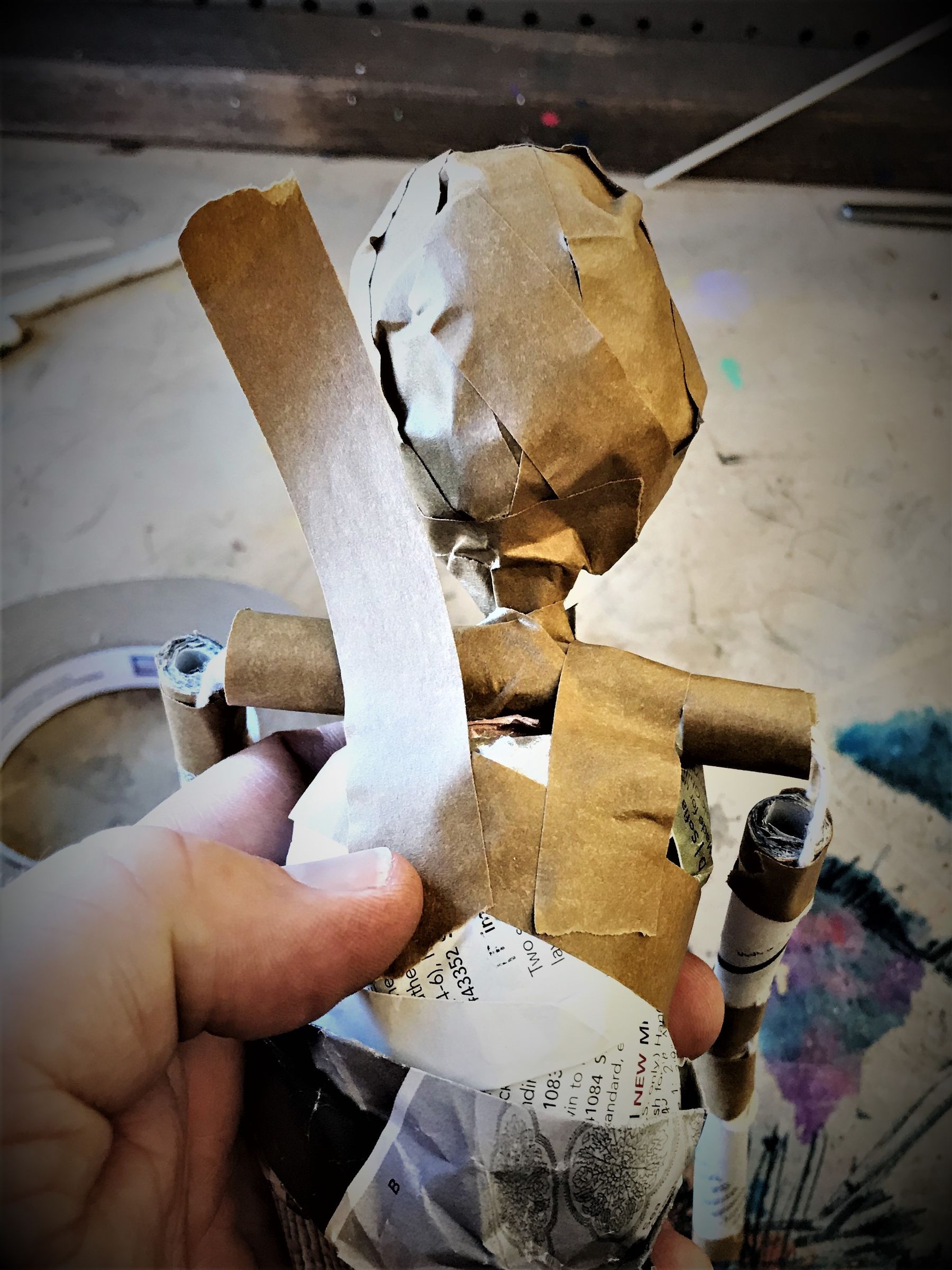 Scrappy Articulated Rod Puppet : 7 Steps (with Pictures) - Instructables