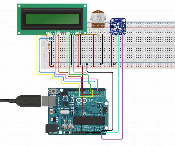 Interfacing BMP280 Pressure Sensor Module With Arduino - Instructables