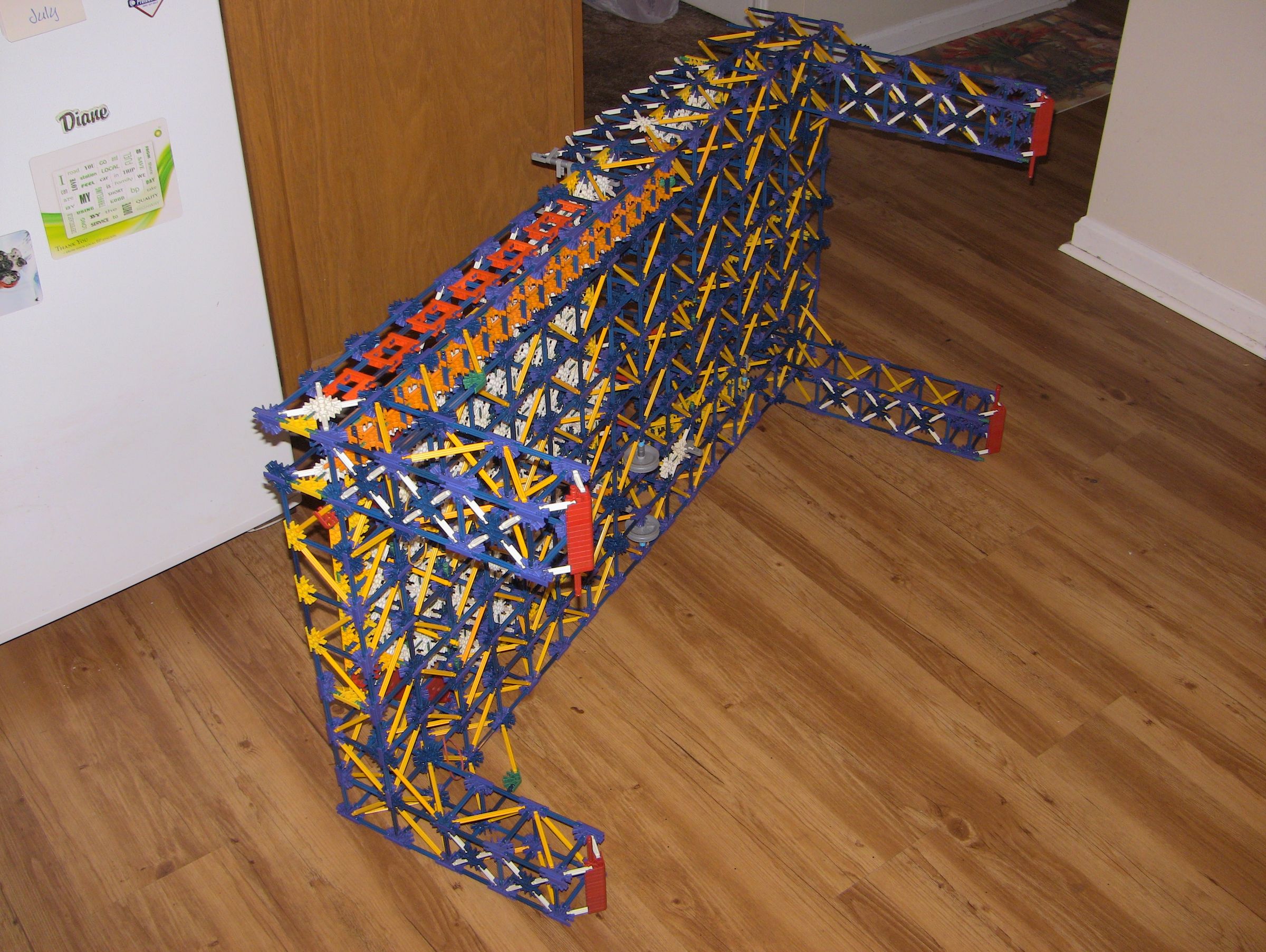 Knex Double- Decker- What- The- Hecker Pinball Machine Instructions ...