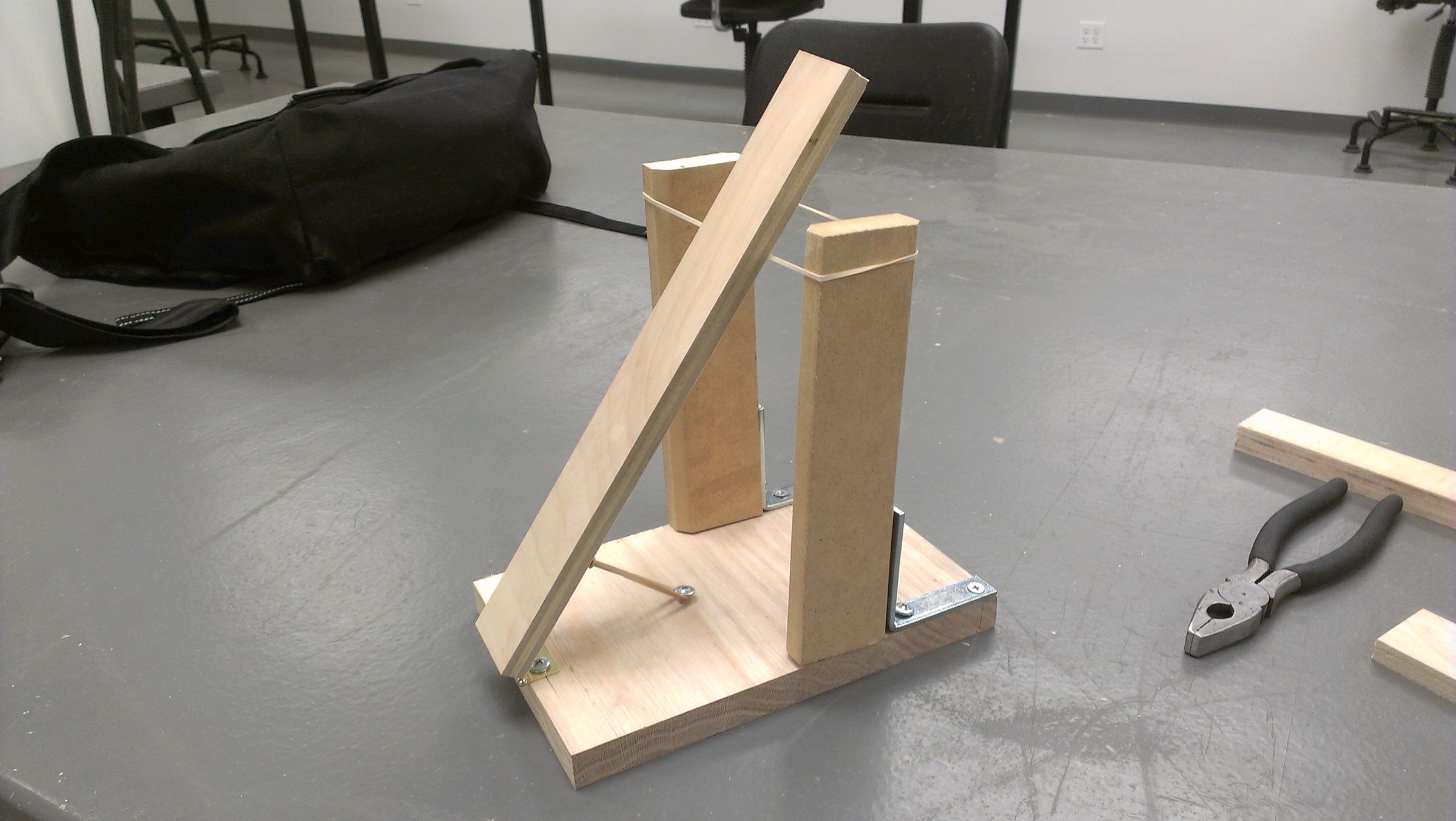 30 Minute Desk Catapult (I Made It at TechShop) : 9 Steps (with ...