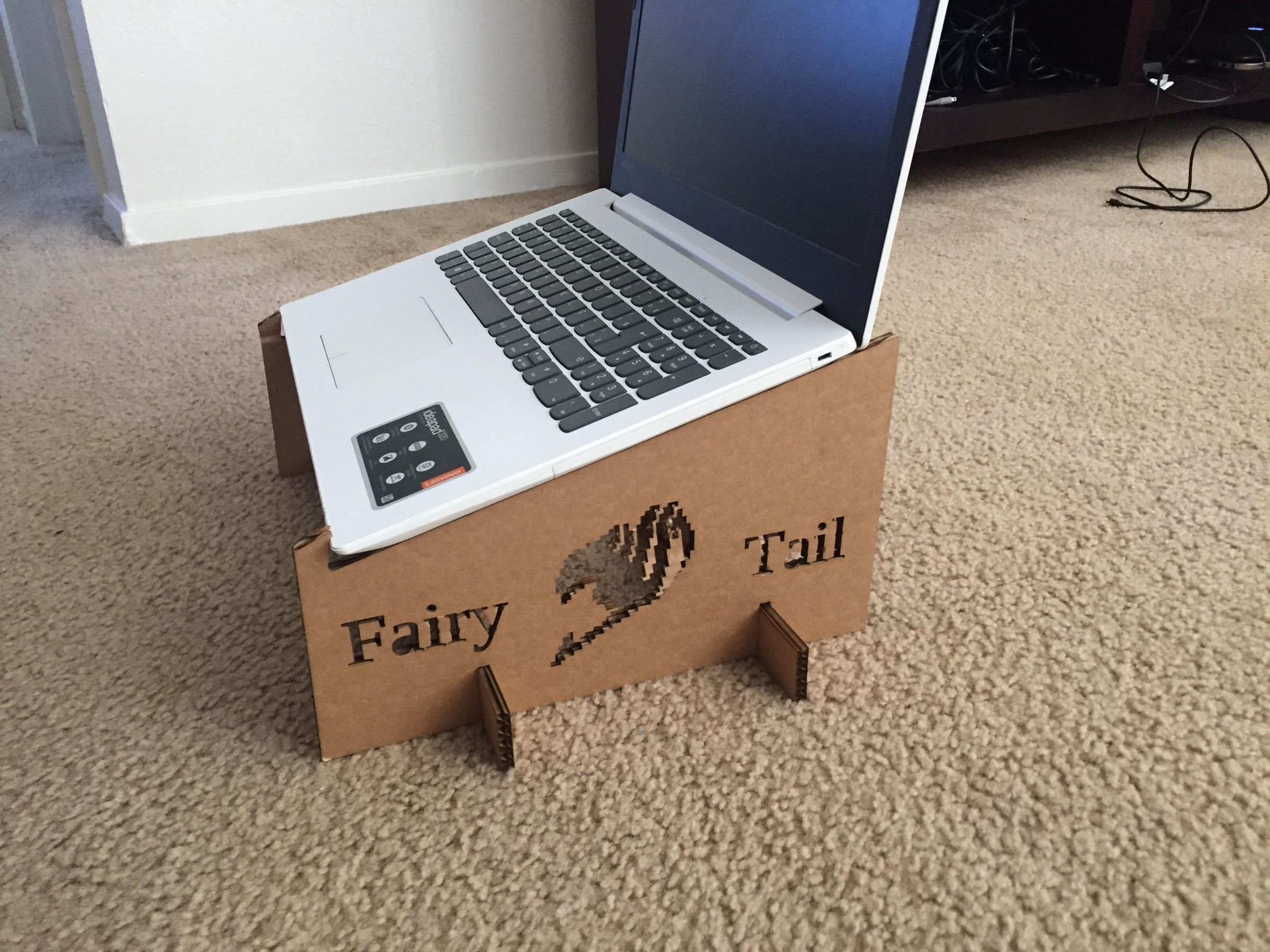 Acrylic PC Stand- Laser Cutter : 8 Steps - Instructables