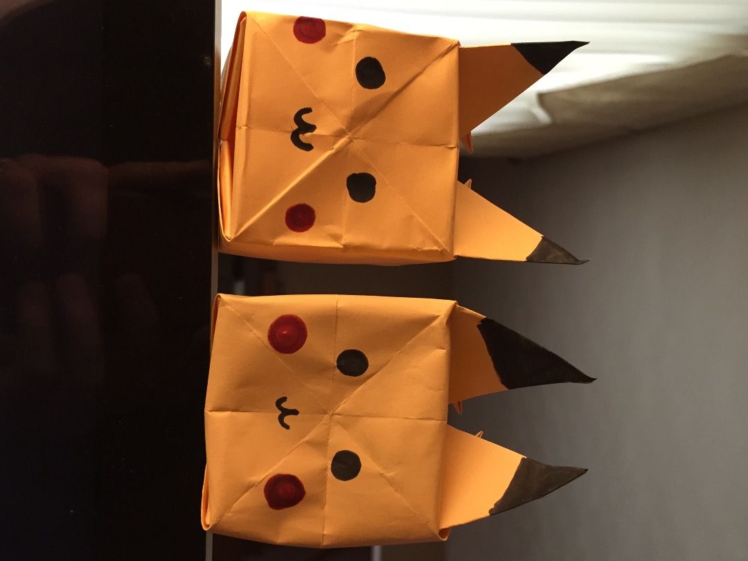 Origami Pikachu Tutorial. : 12 Steps (with Pictures) - Instructables