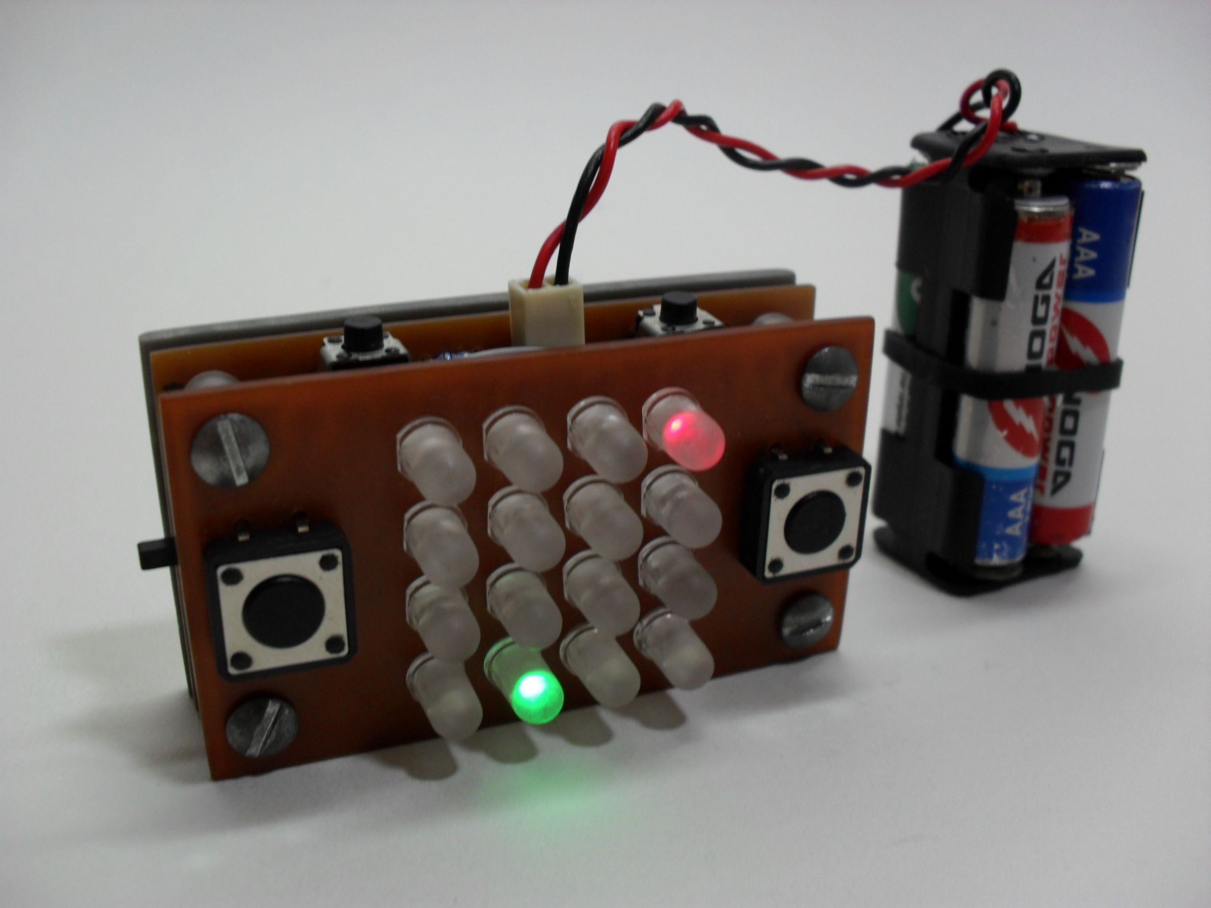 Portable Led Game System : 12 Steps (with Pictures) - Instructables