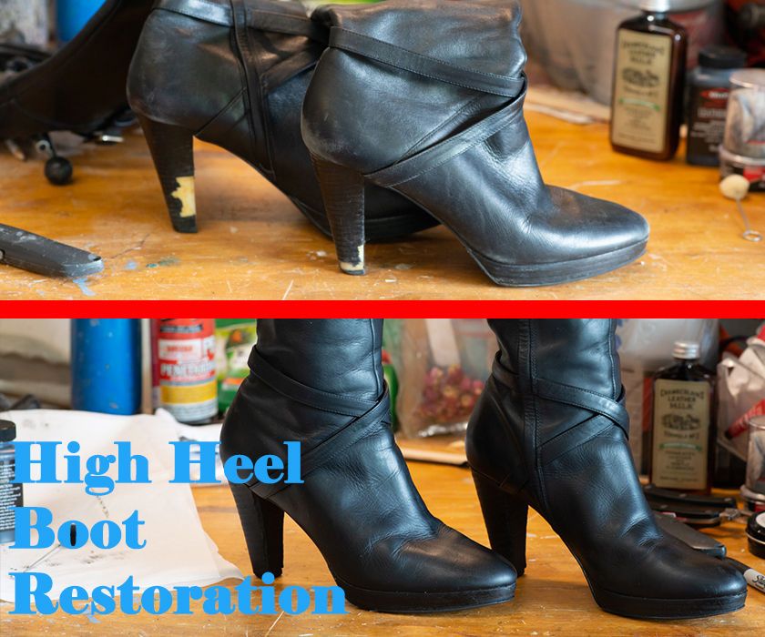 Restore High Heeled Boots : 4 Steps (with Pictures) - Instructables