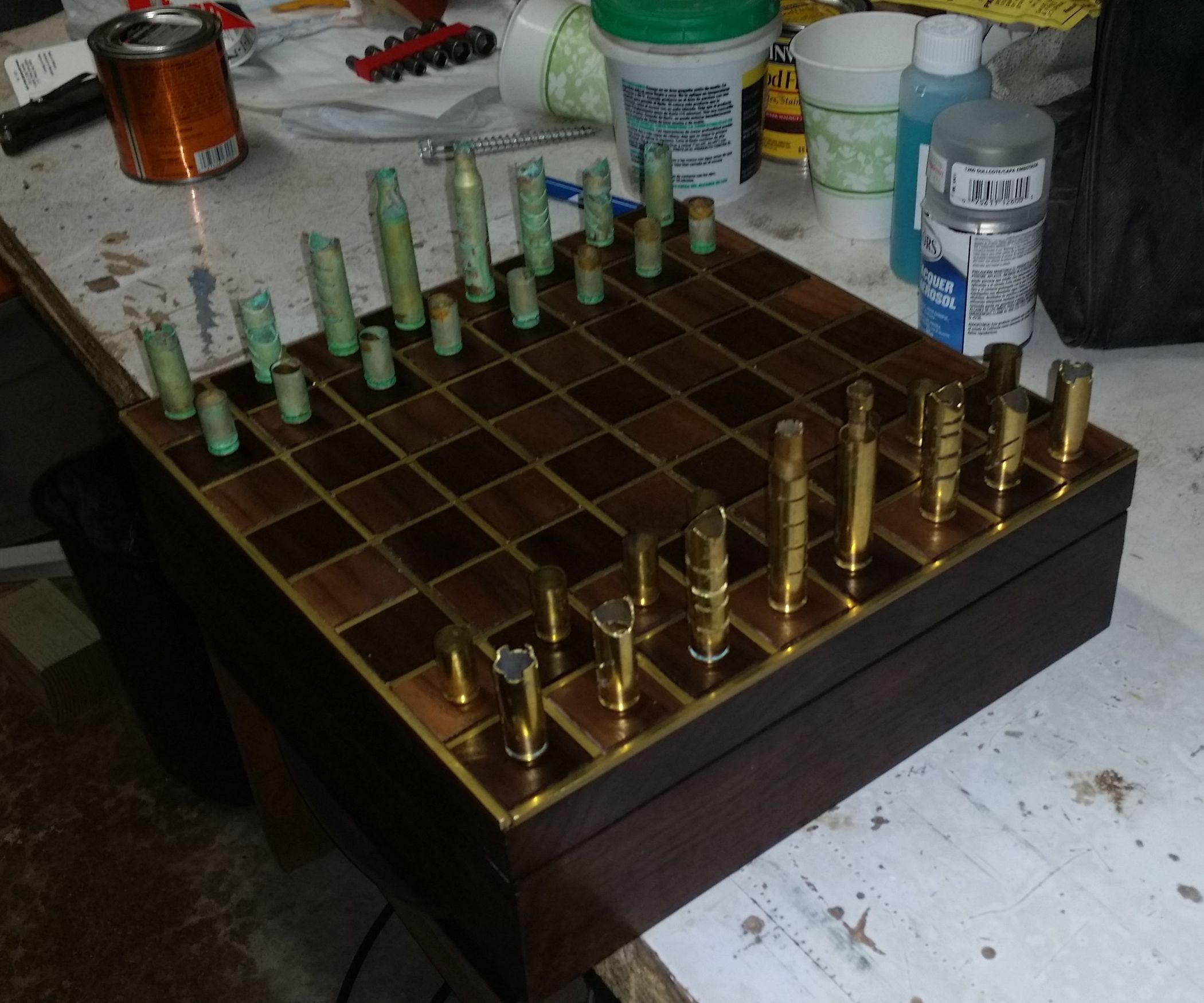 Gun Shell Chess Set : 5 Steps (with Pictures) - Instructables