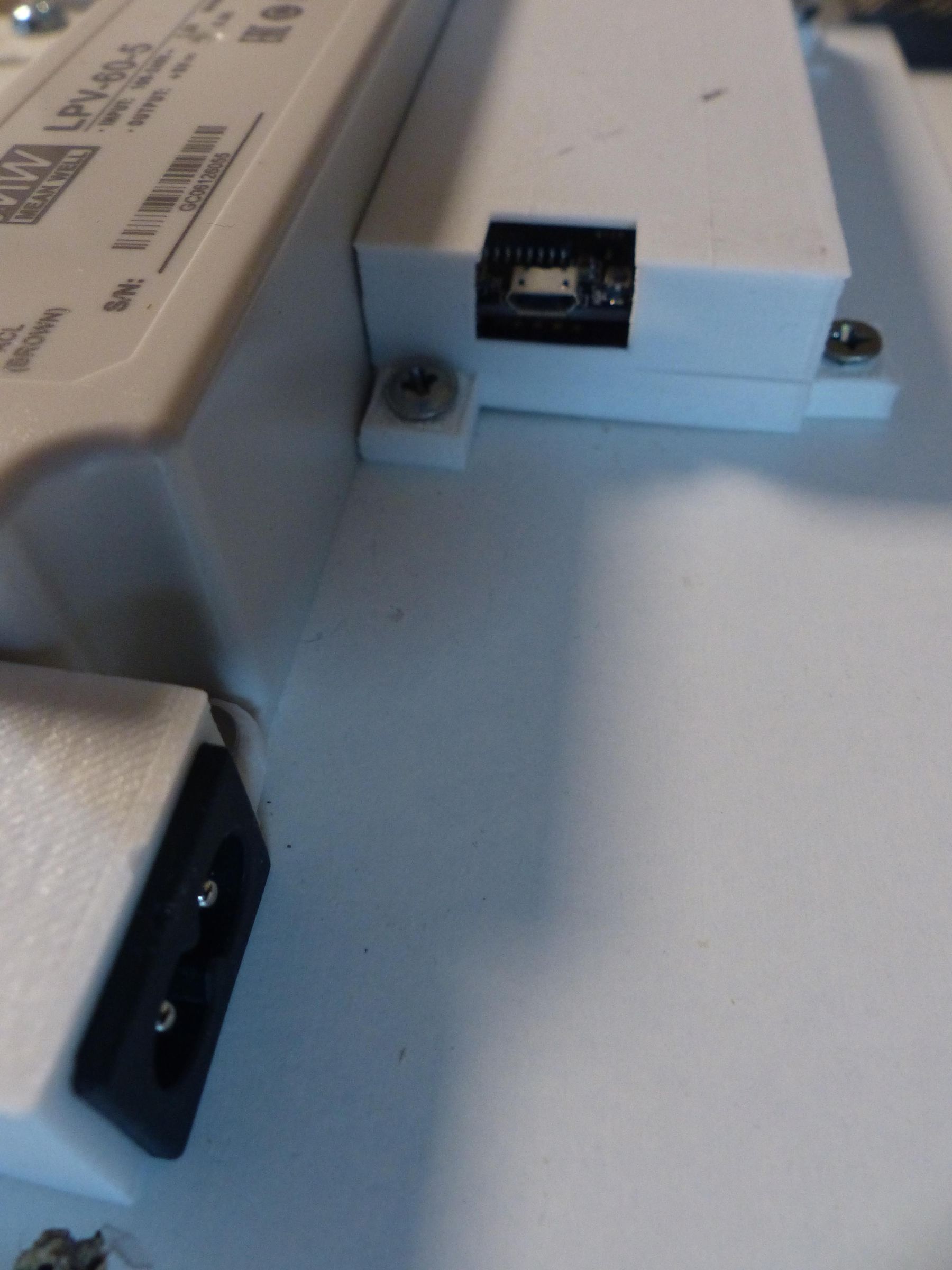 WiFi Controlled LED Strip Matrix Display Clock Light : 3 Steps (with ...