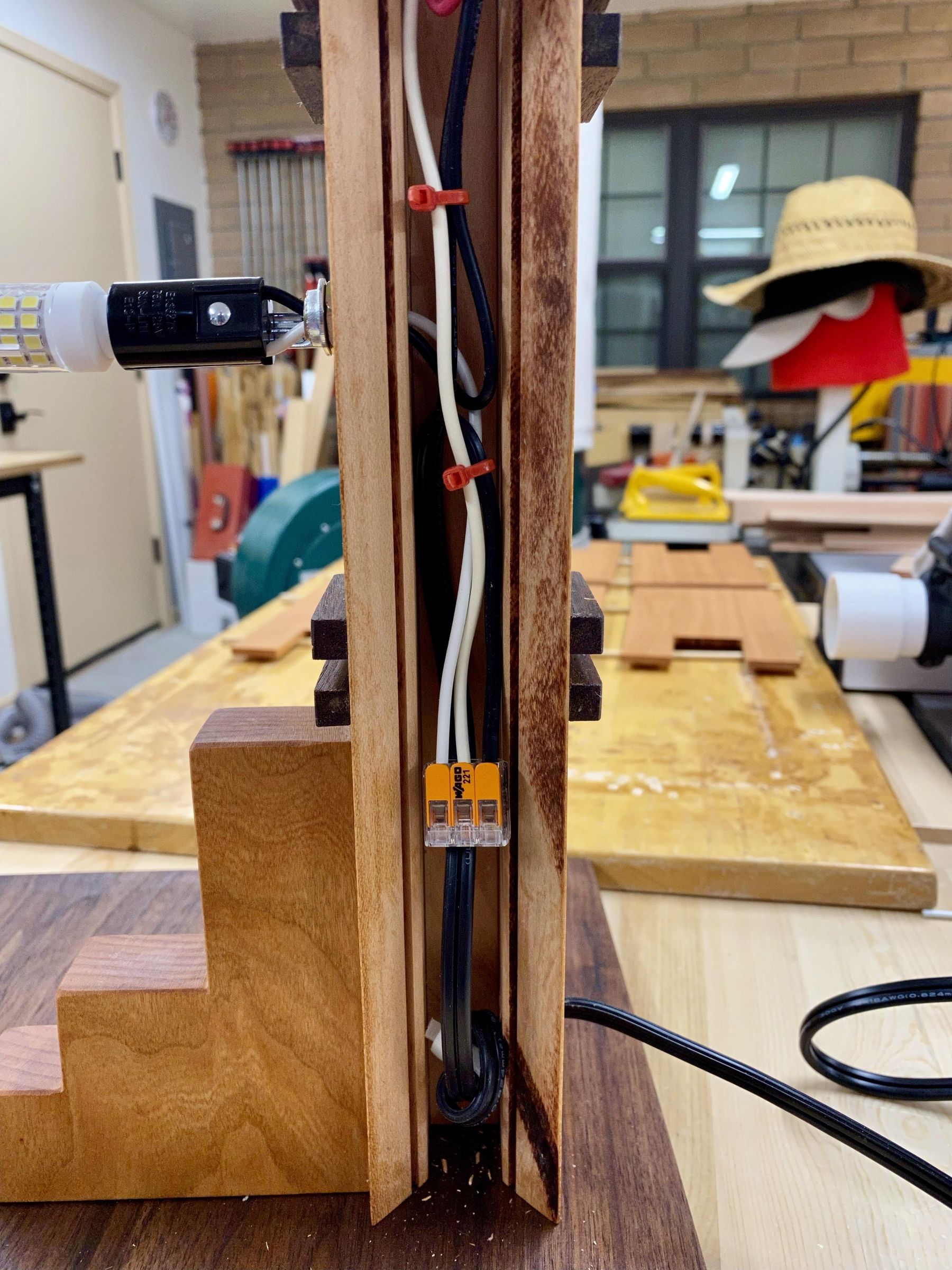 Cherry Wood Table Lamp : 8 Steps (with Pictures) - Instructables