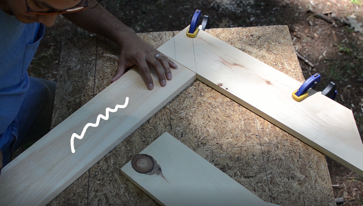 $20 Full Build Herringbone Dinner Table : 14 Steps (with Pictures ...