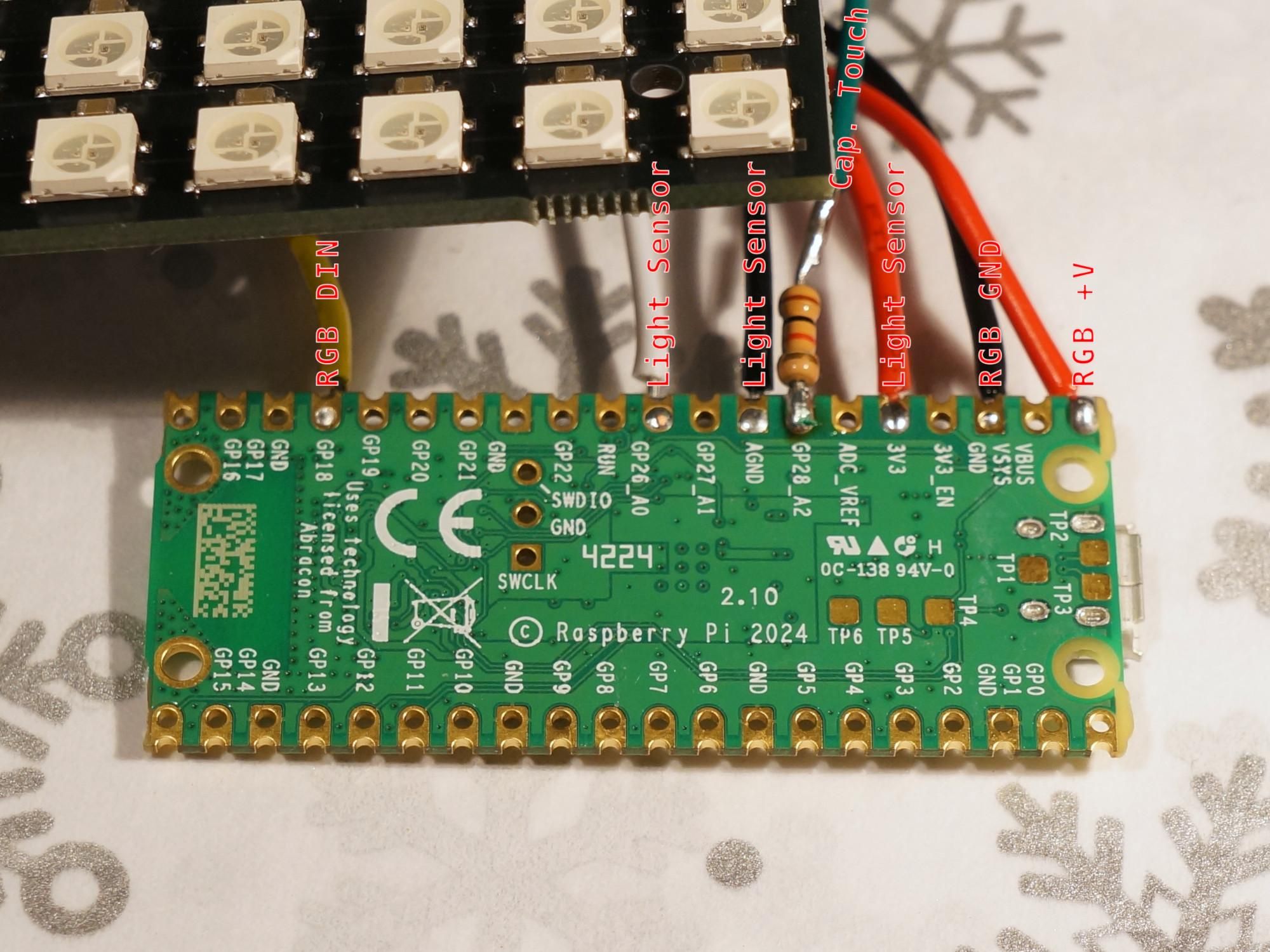 GurgleApps Word Clock V2 With Capacitive Touch, Ambient Light Sensor ...