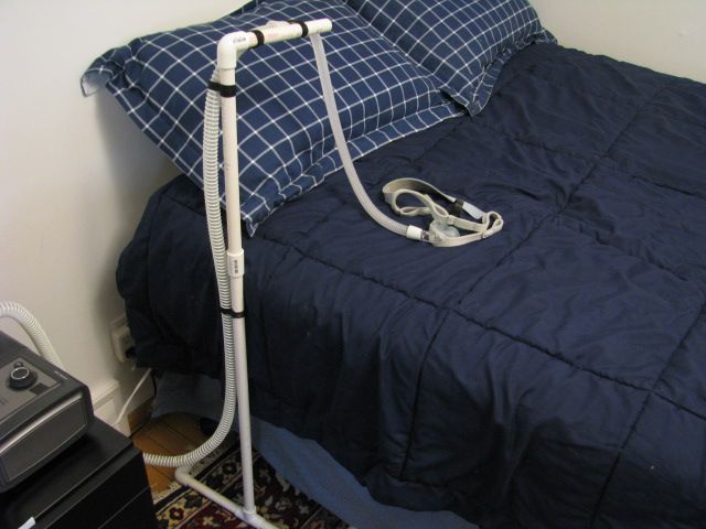 Make a CPAP (Continuous Positive Airway Pressure) Hose Holder for Sleep ...