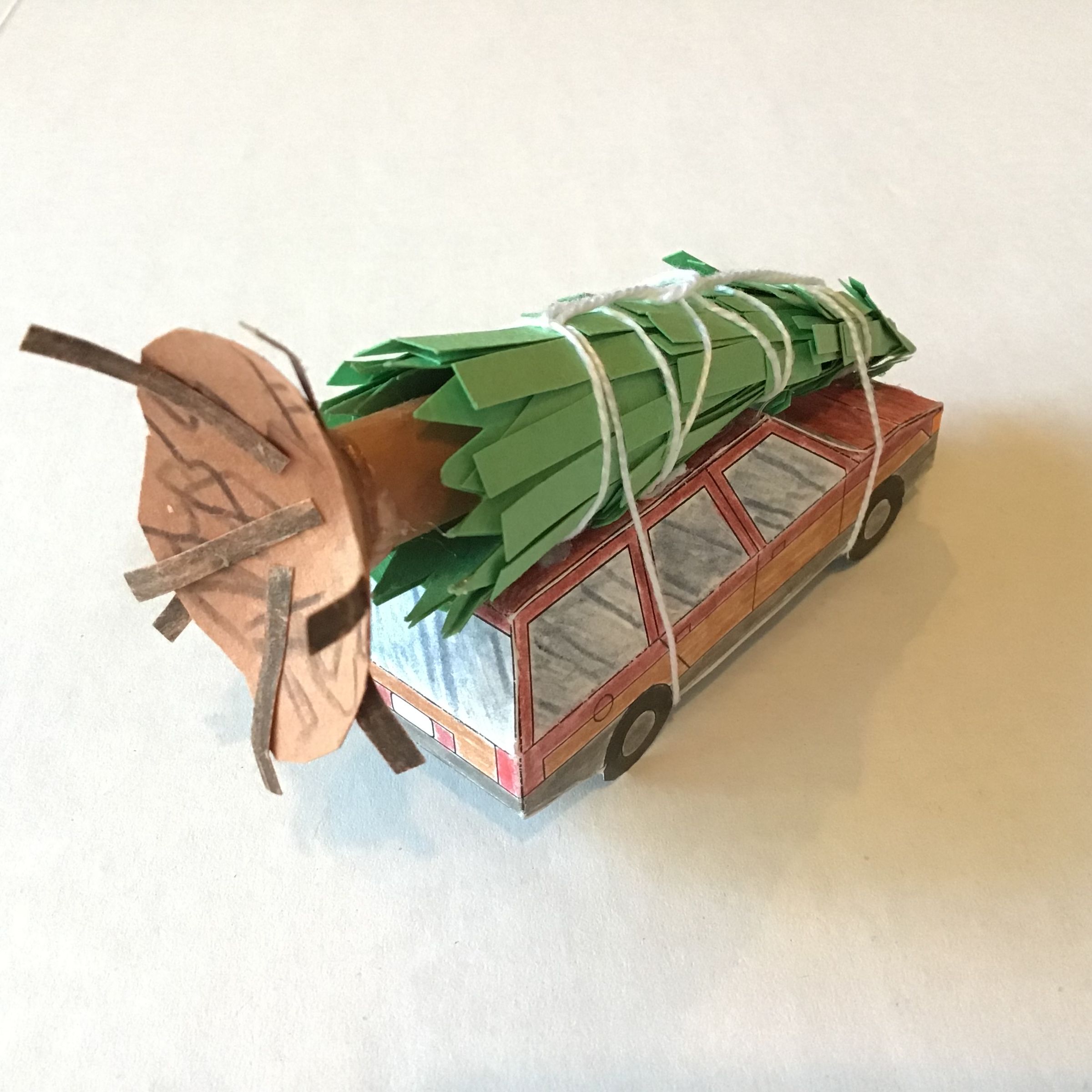 Christmas Vacation Papercraft Station Wagon : 22 Steps (with Pictures ...