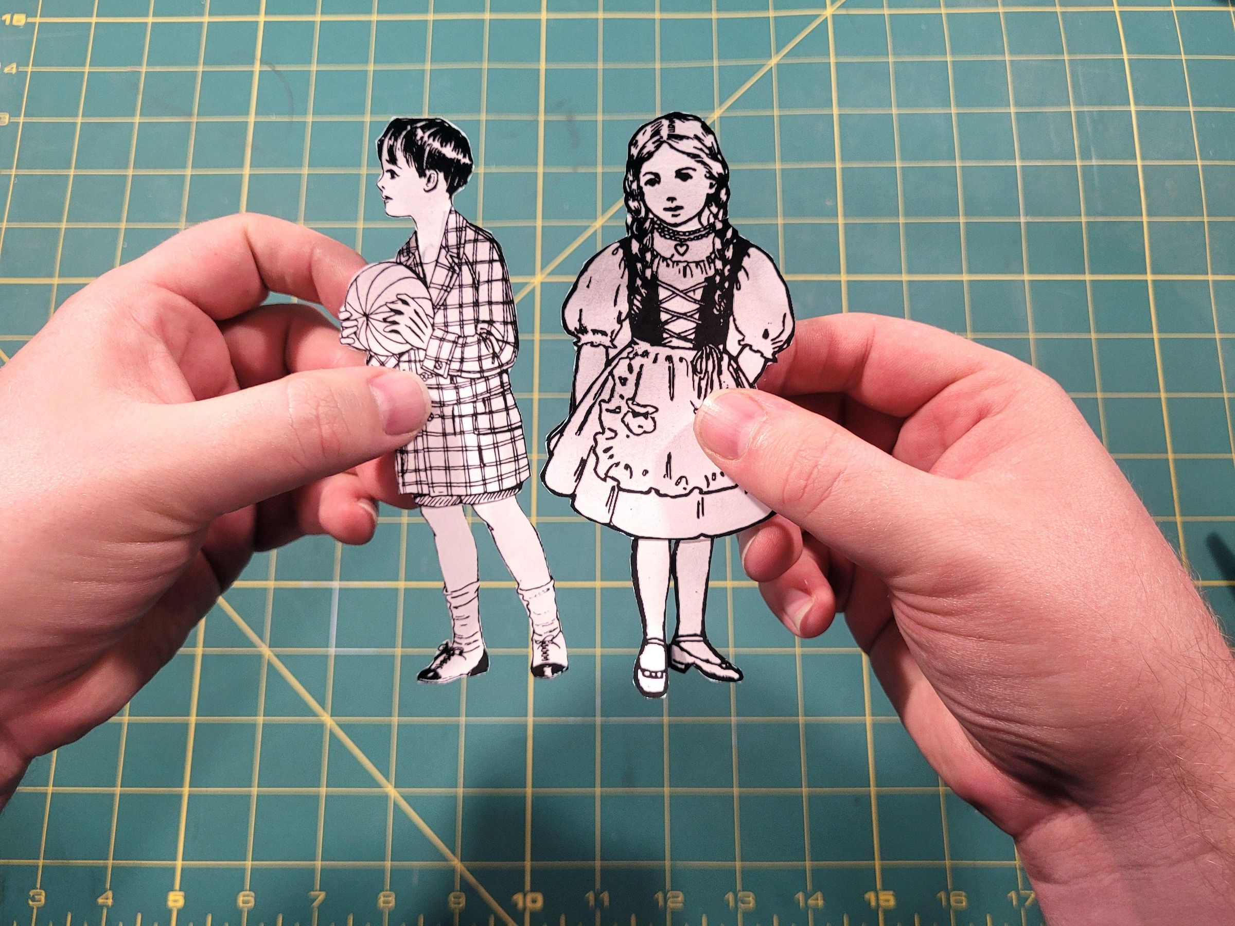 Paper Dolls Dancing – Historical Paper Dolls Dancing With Magnets ...